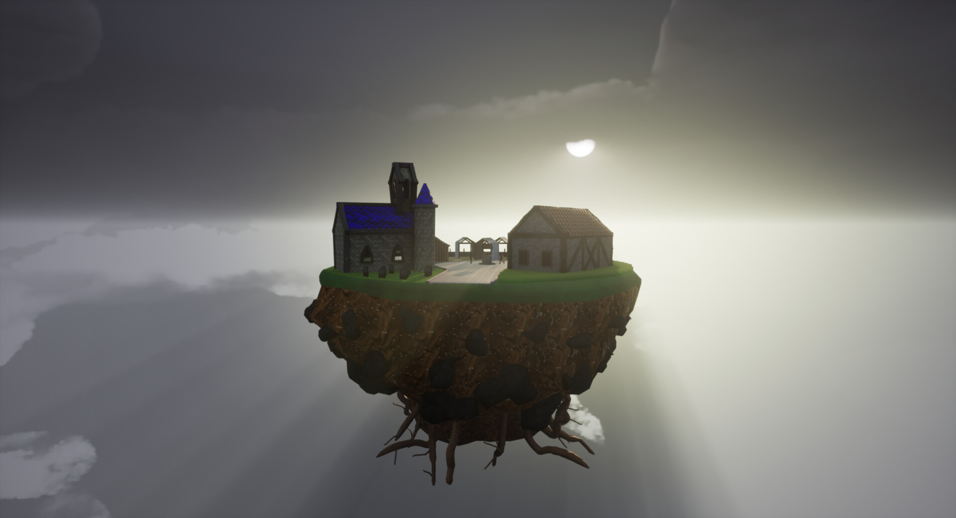 ArtStation - Stylized Medieval Island