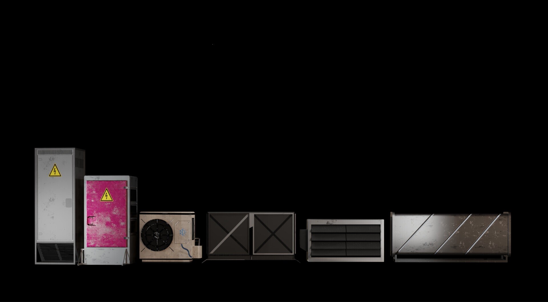 ArtStation - Industrial machinery assets pack