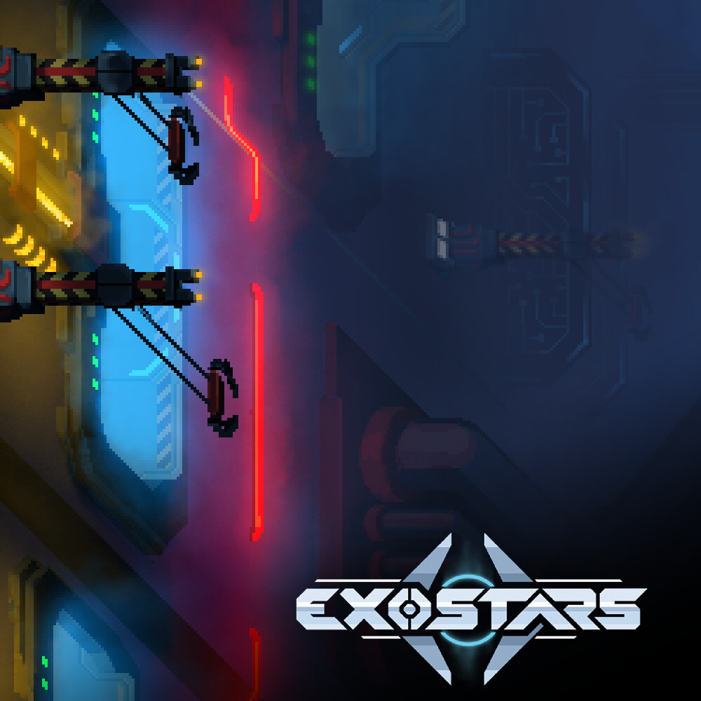 ArtStation - Shoot'em up background