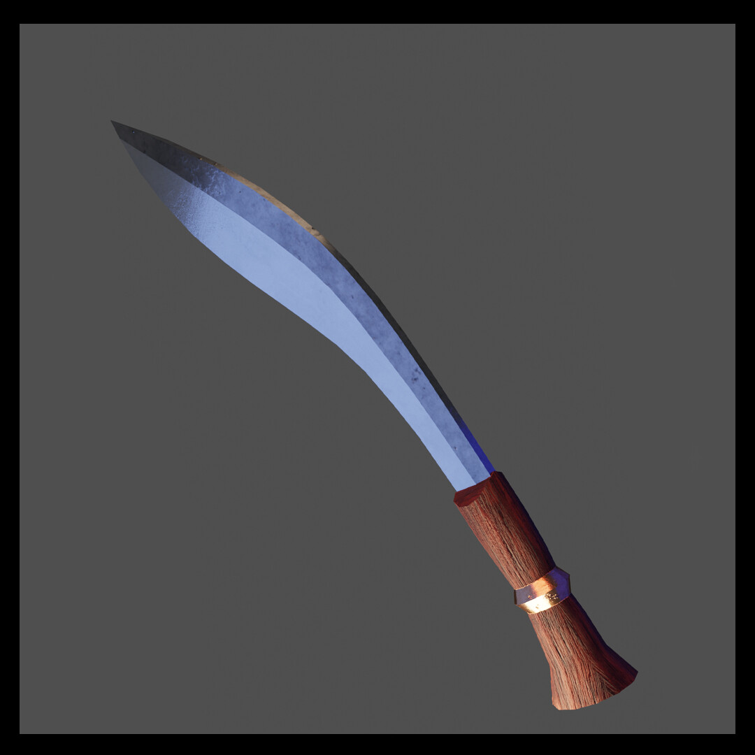 ArtStation - A Simple Kukri