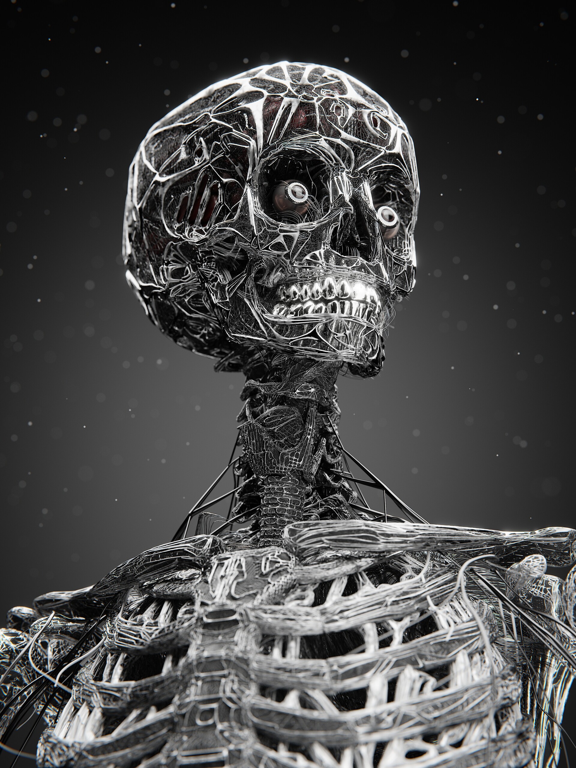 ArtStation - Metallic Skeleton