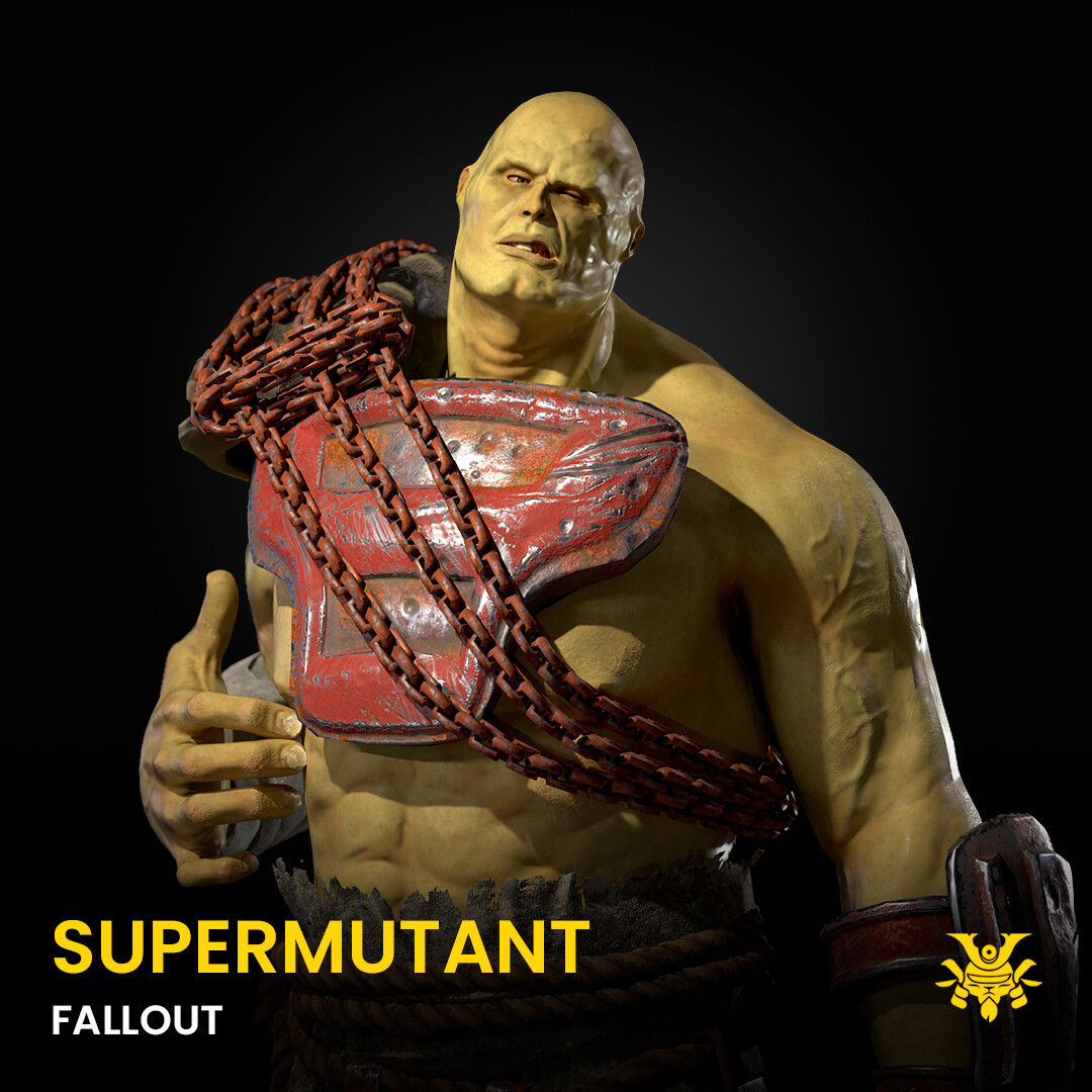ArtStation - Supermutant | Fallout
