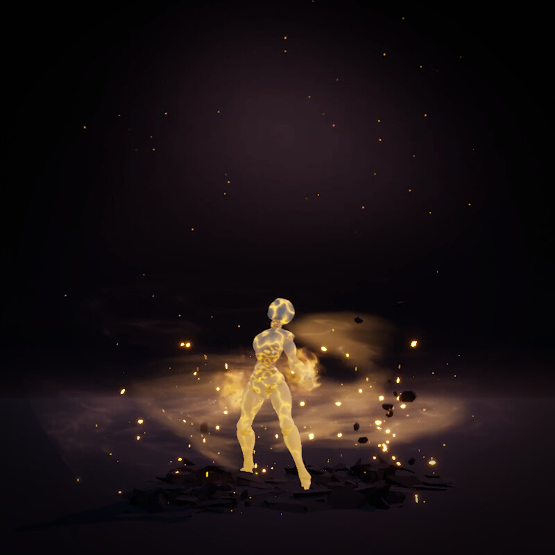 ArtStation - Stellar Level UP | VFX