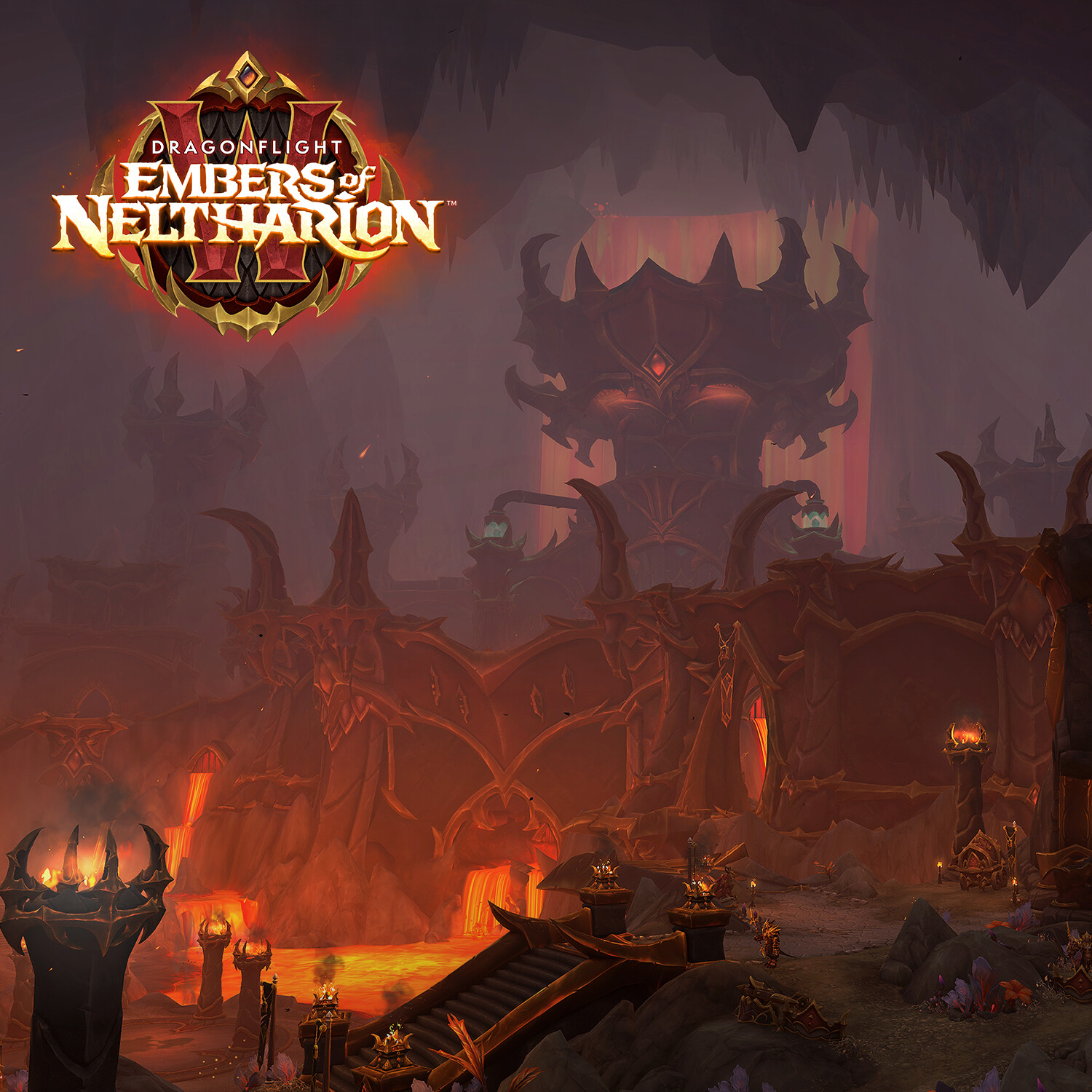 ArtStation - World of Warcraft Dragonflight: Embers of Neltharion - Raid Entrance and Black ...