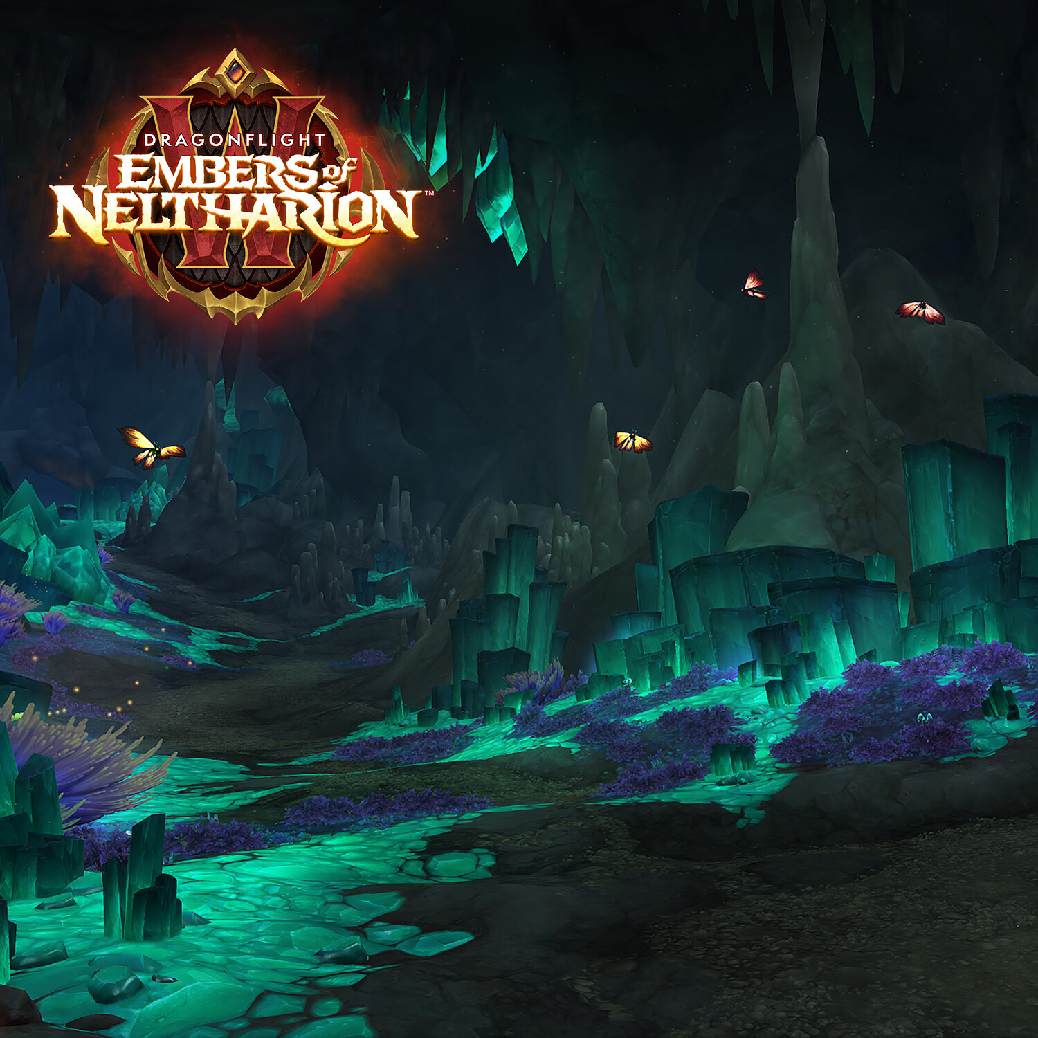 ArtStation - World of Warcraft Dragonflight: Embers of Neltharion - Crystal Zone Entry