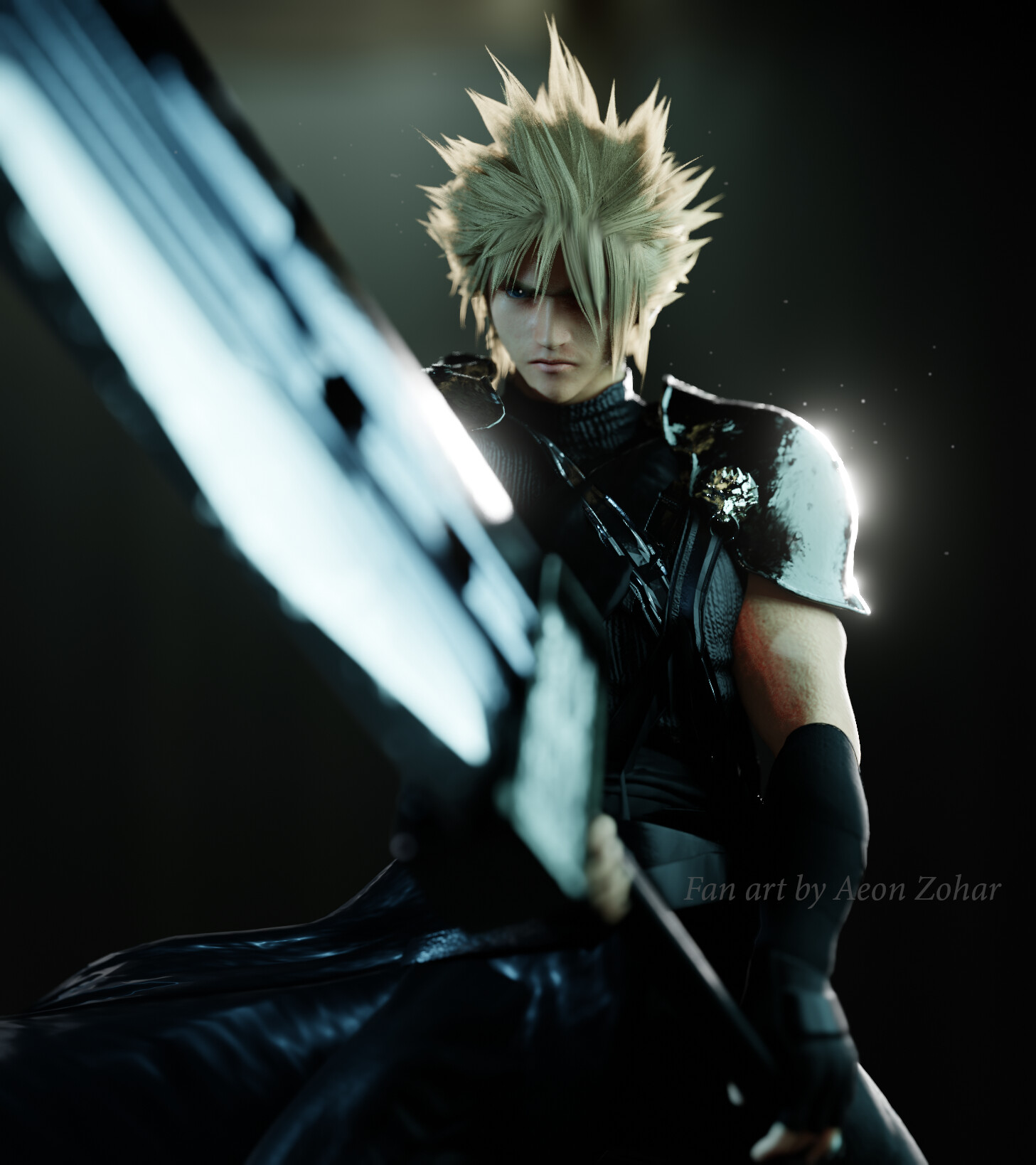 ArtStation - Fan art "Cloud Strife"