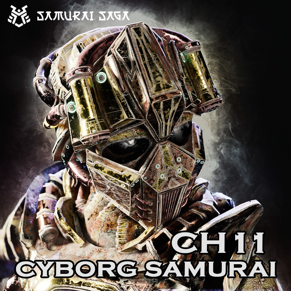 ArtStation - Samurai Saga - Cybog Samurai - CH11