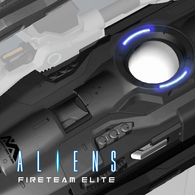 ArtStation - Aliens Merc Shoulder Launcher and PUP backback gear