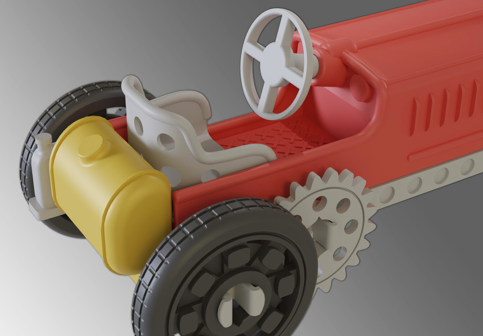 ArtStation - Printable Vintage Racer