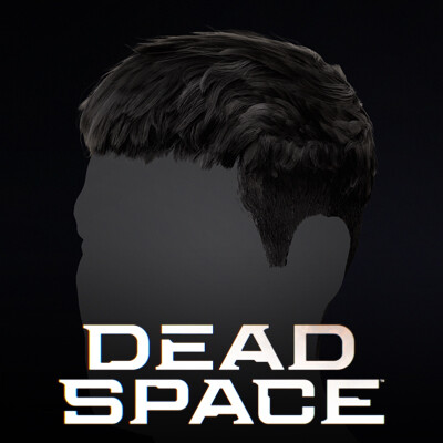 ArtStation - Dead Space - Aiden Chen Hair