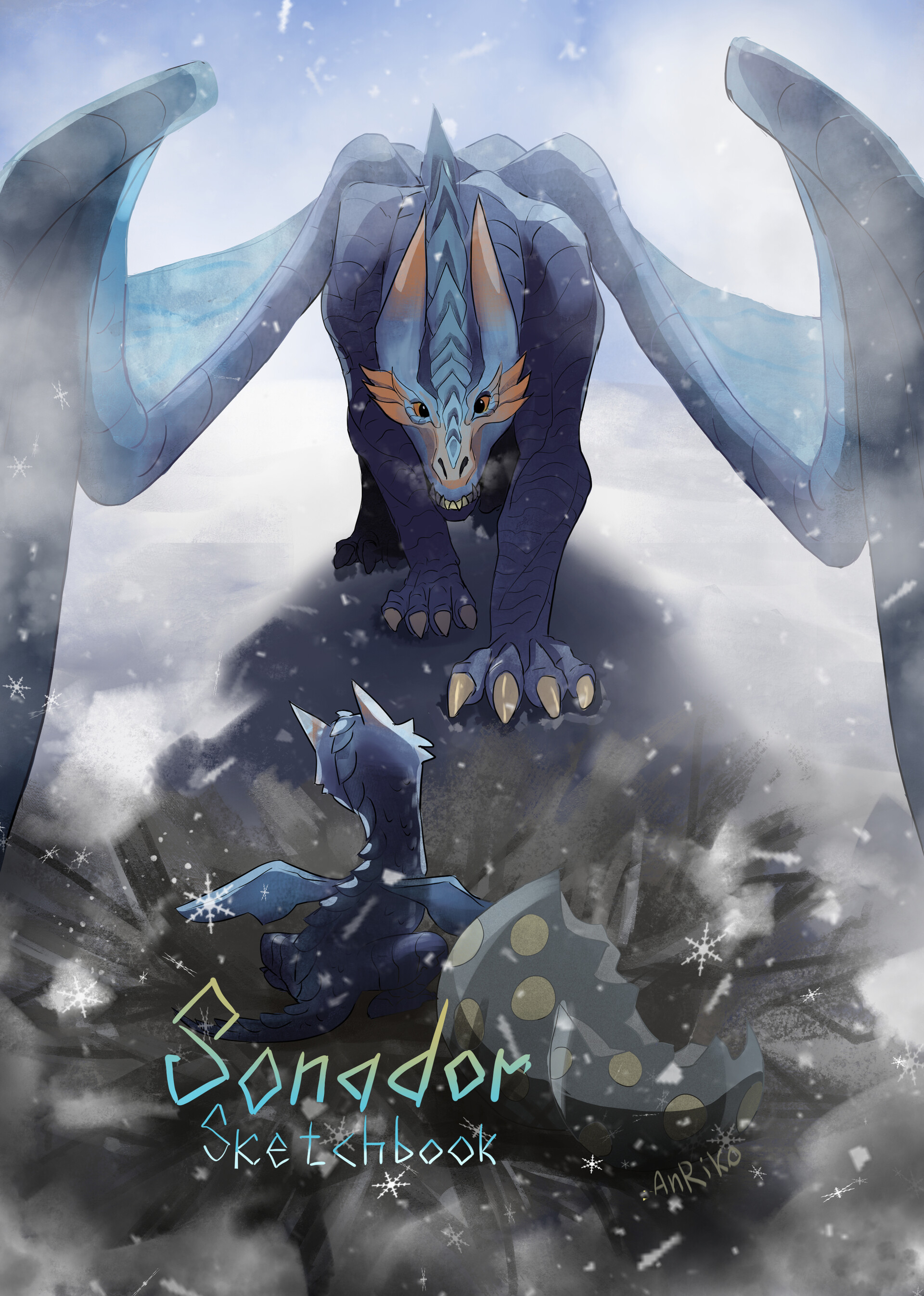 ArtStation - cover for sketchbook