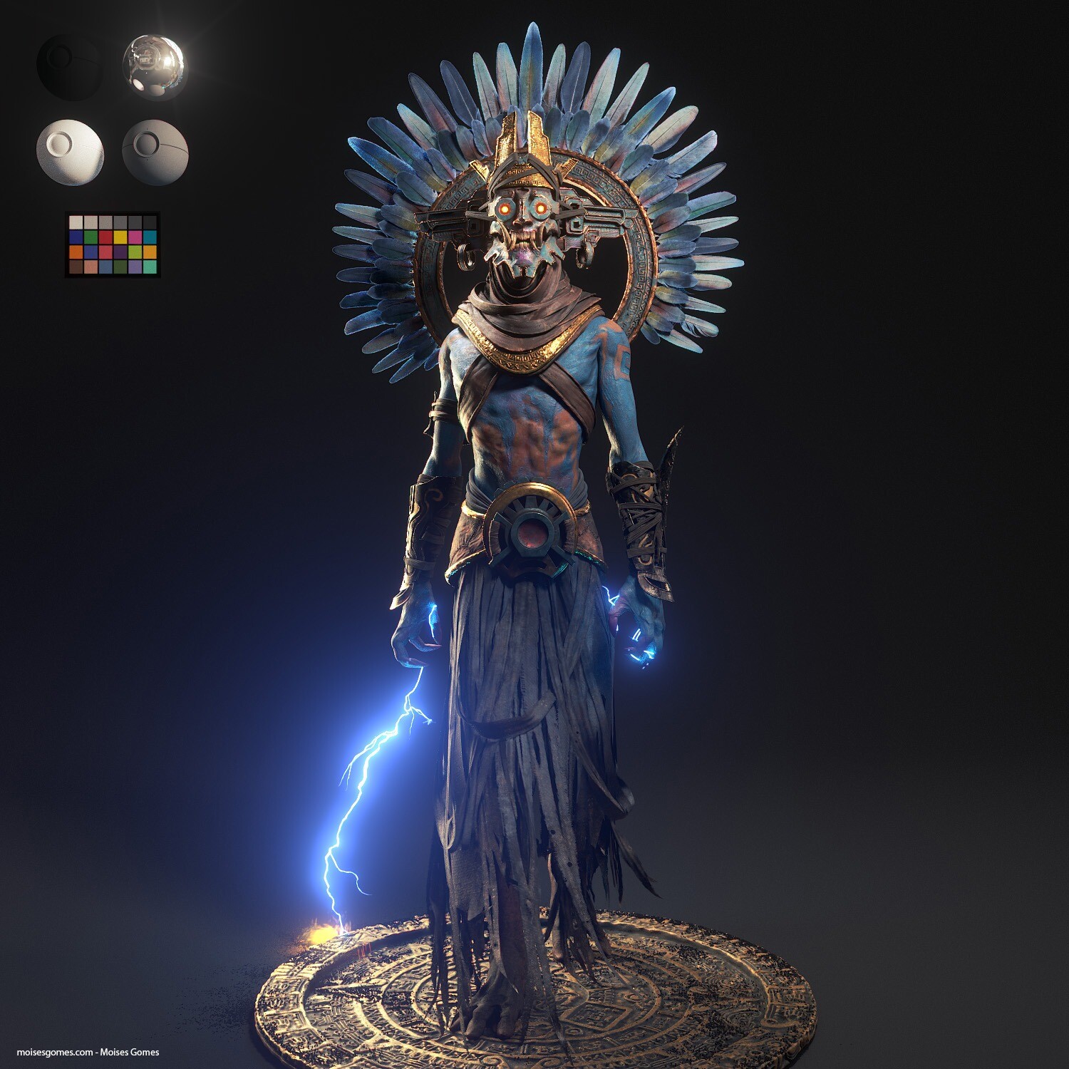 ArtStation - Tlaloc project