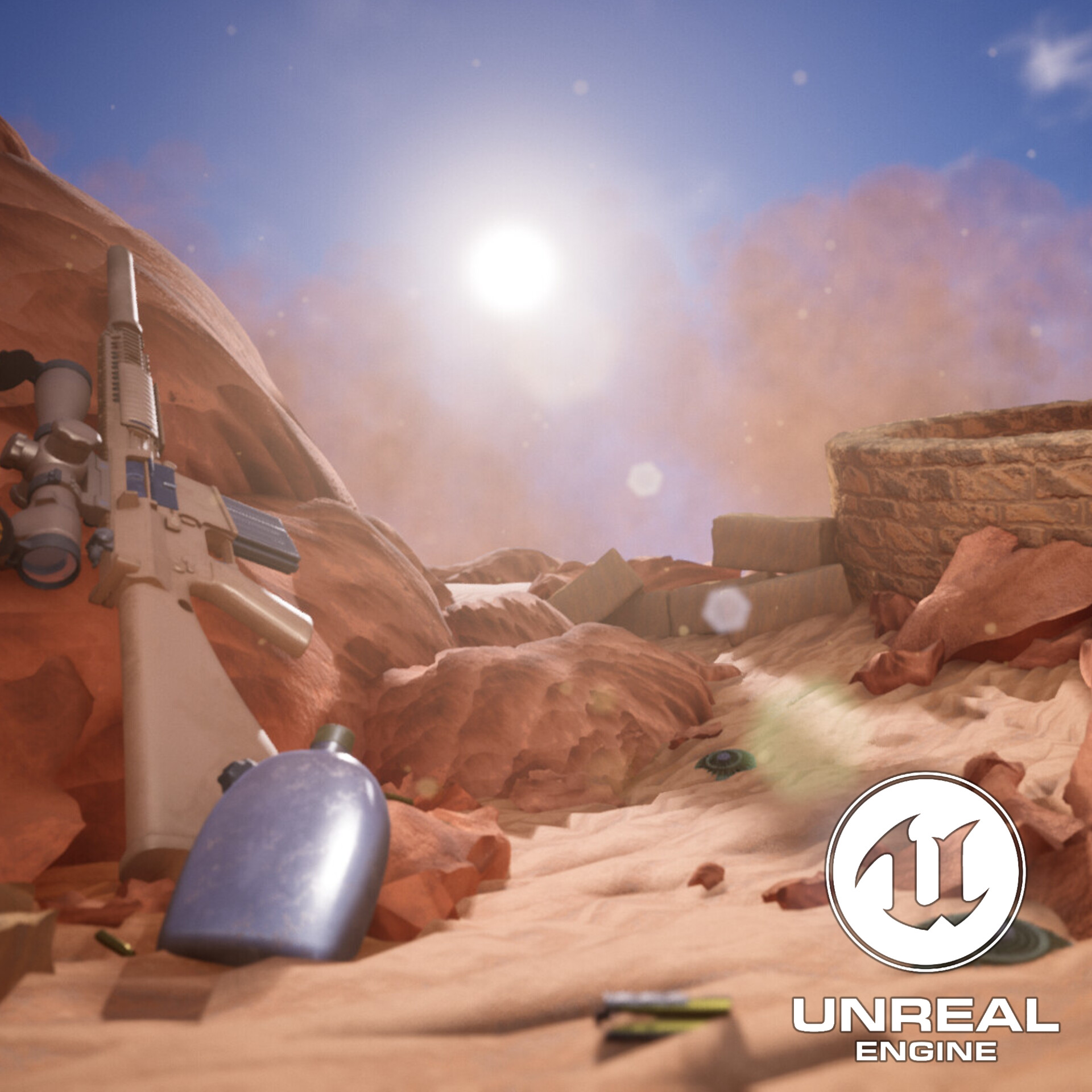 ArtStation - Sandstorm - UE4 Scene