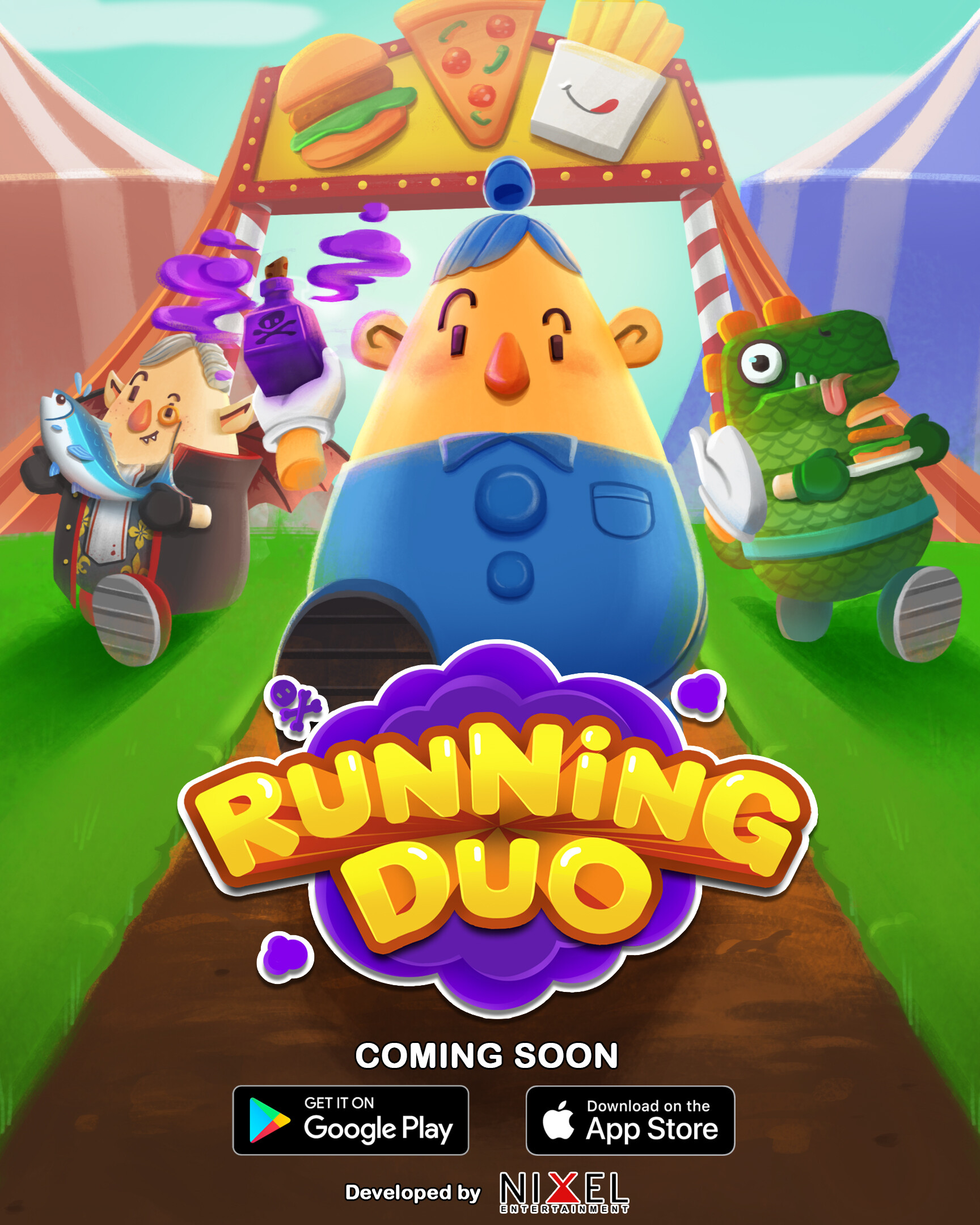 ArtStation - Marketing Arts - Running Duo