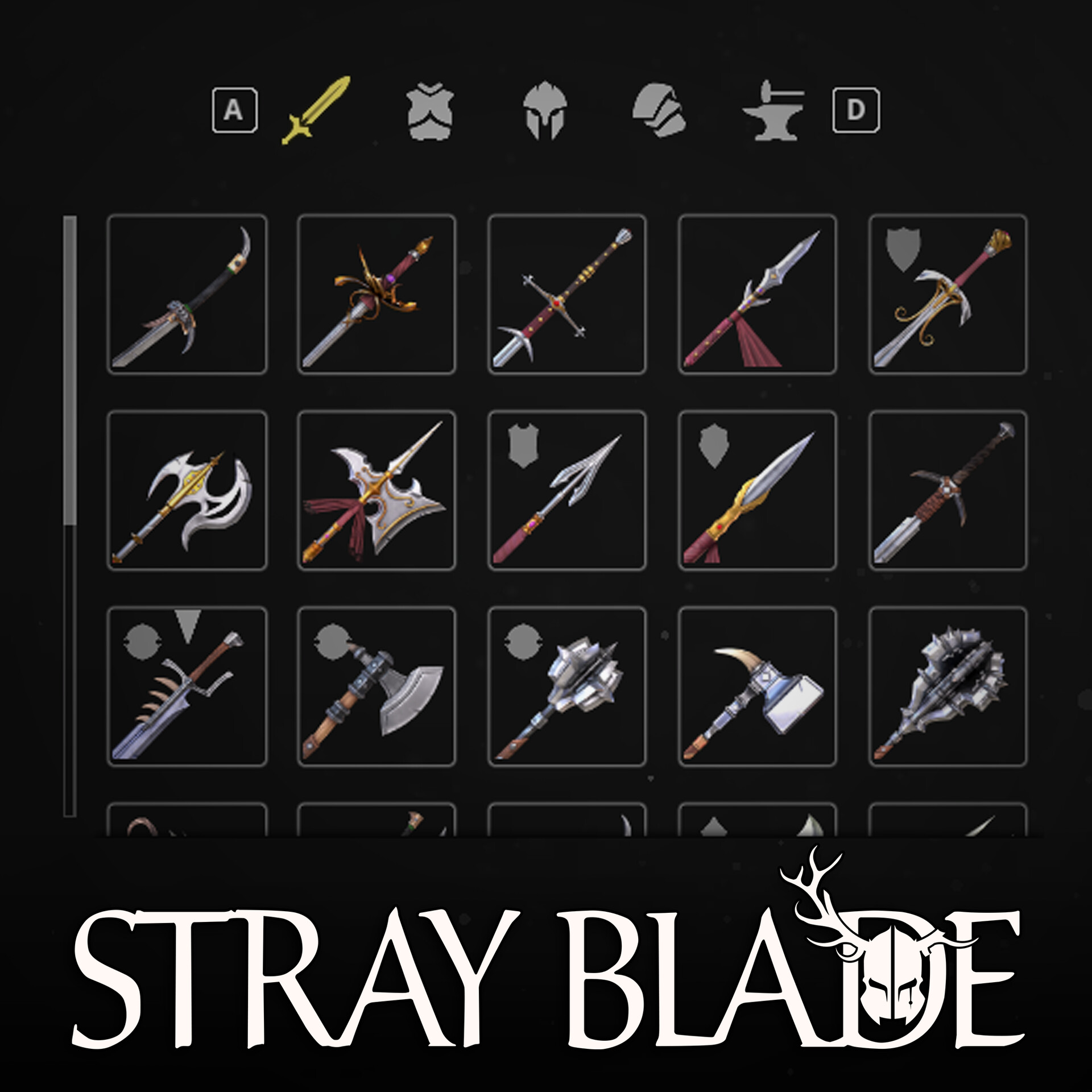 ArtStation - STRAY BLADE - User Interface