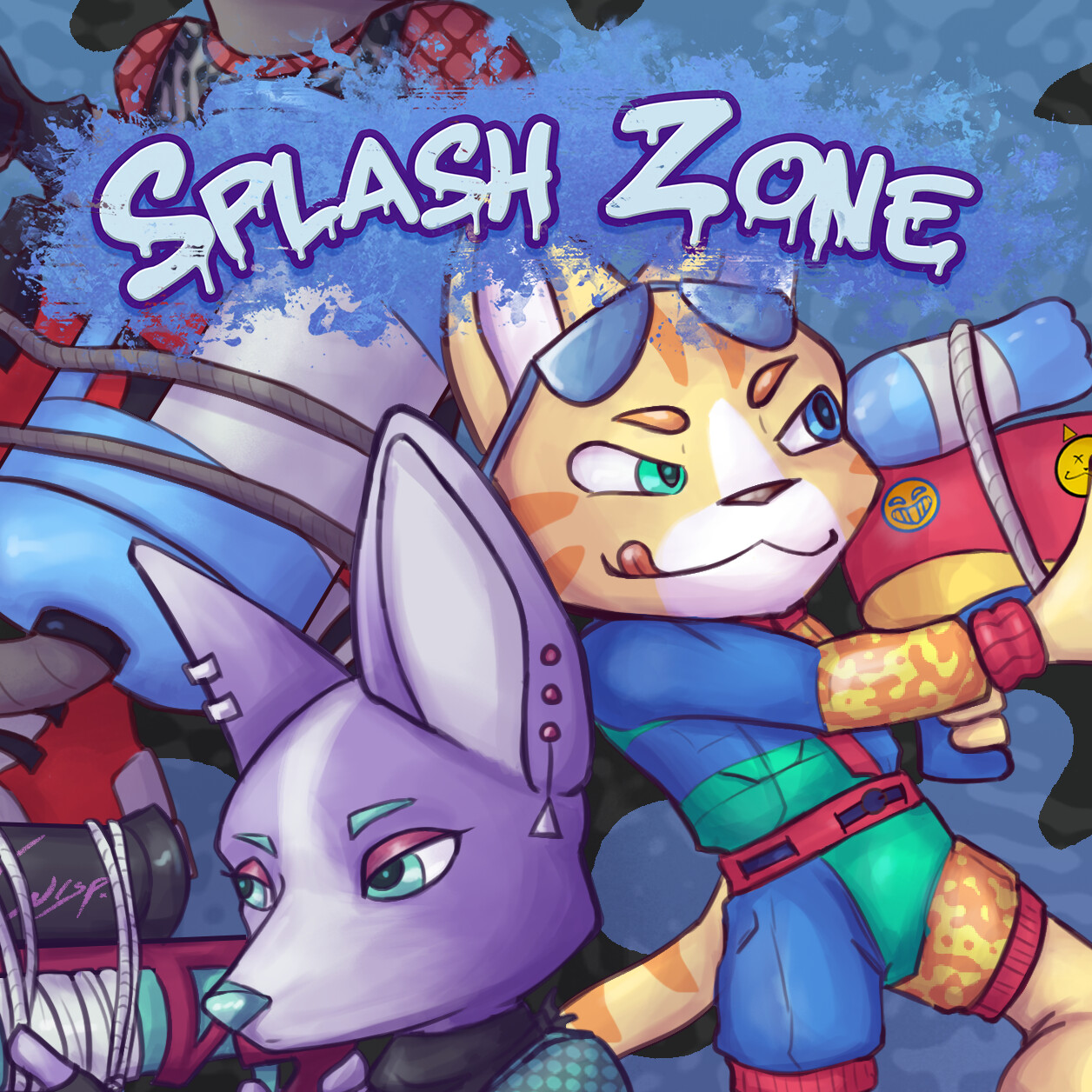 ArtStation - Splash Zone - Poster