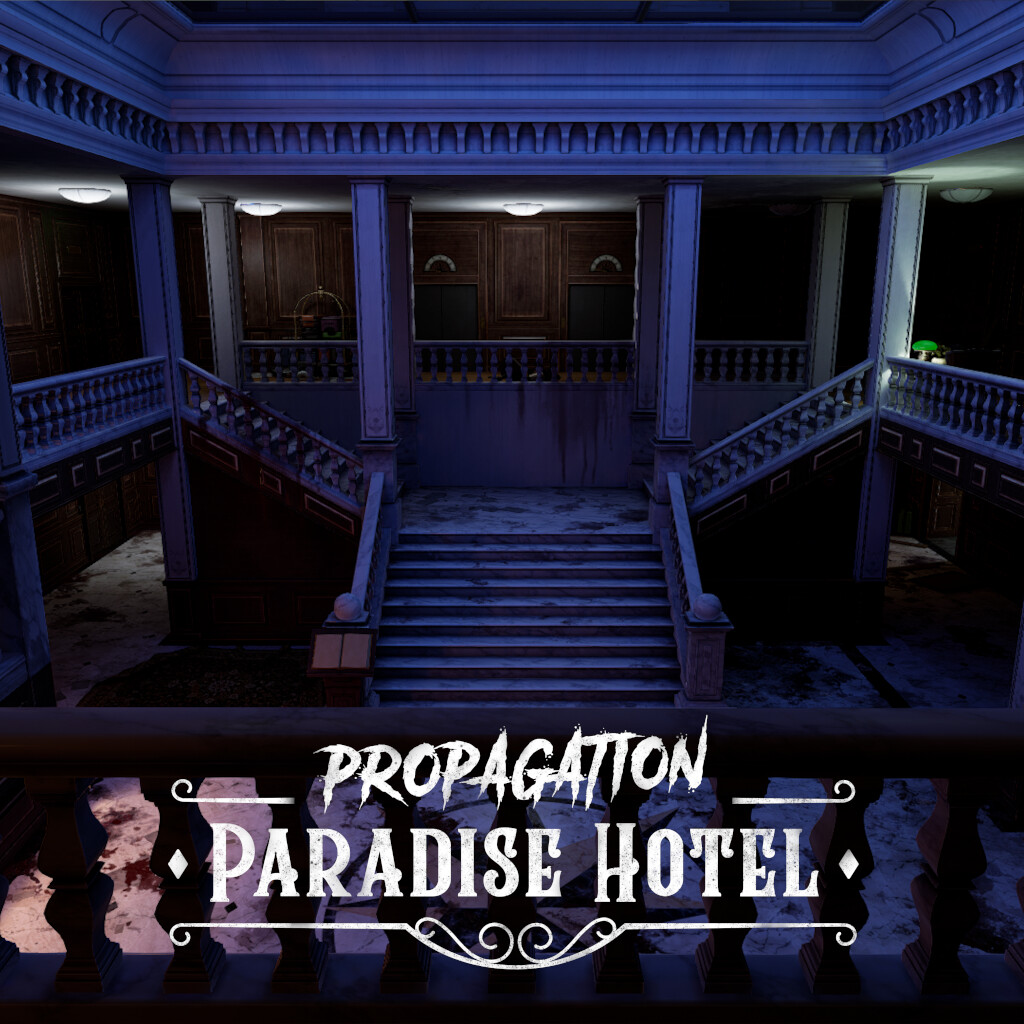 ArtStation - Propagation: Paradise Hotel | Lobby
