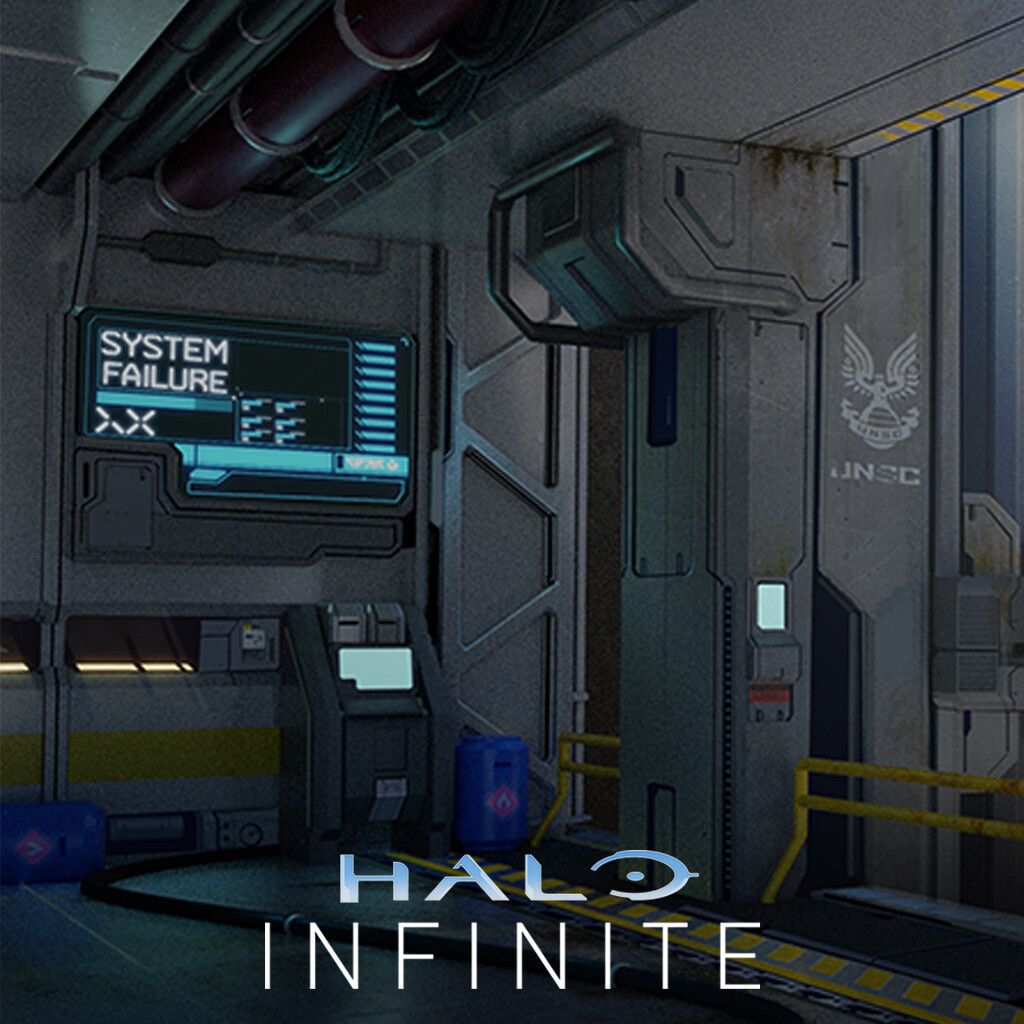 ArtStation - Halo Infinite: Season 3 Elevator Room