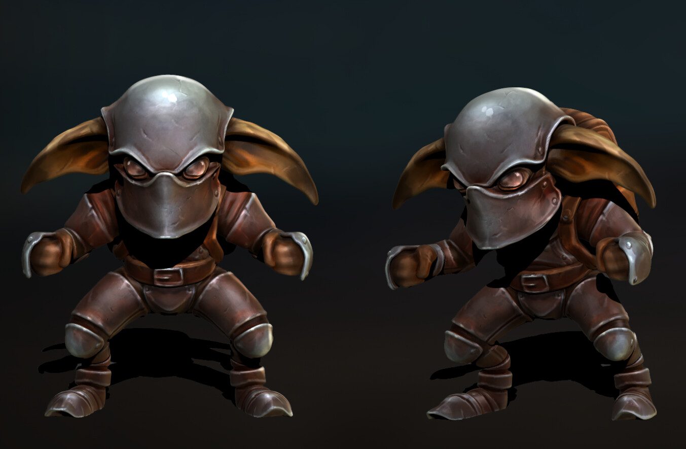 ArtStation - Final Fantasy 11 Goblin study