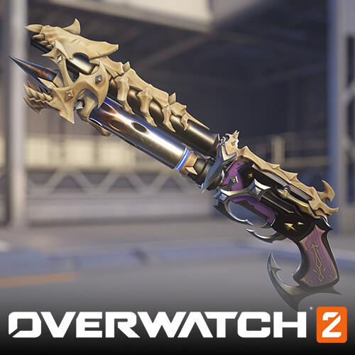 ArtStation - Overwatch 2 - Junker Queen Black Metal Weapons
