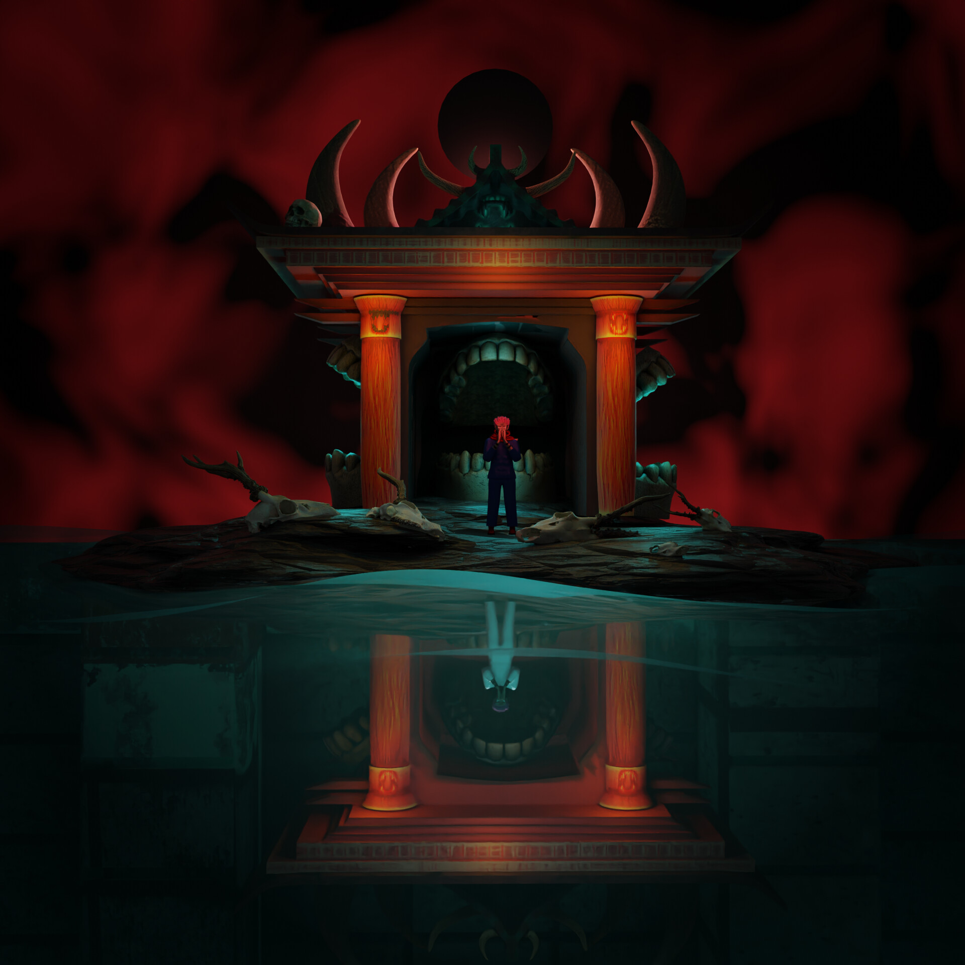 ArtStation - Malevolent shrine