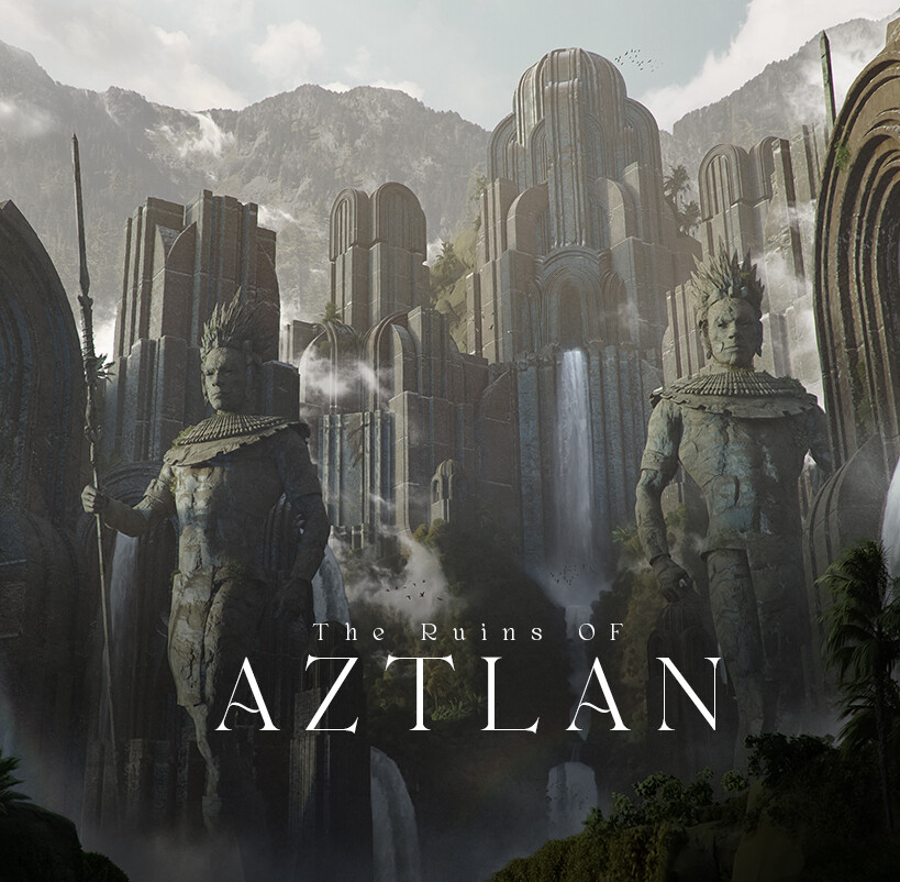 ArtStation - THE RUINS OF AZTLAN