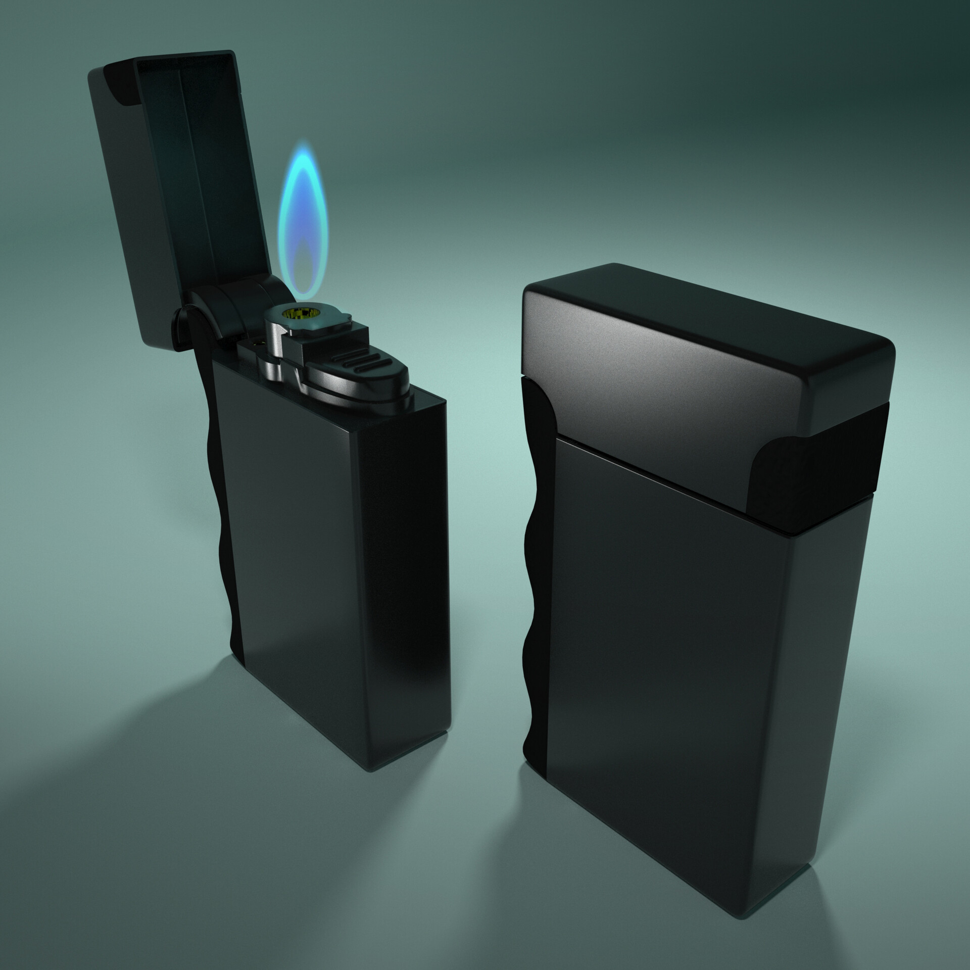 ArtStation - Industrial design lighter