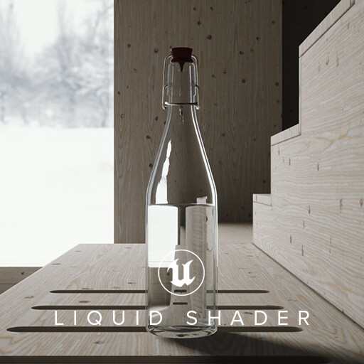 ArtStation - UE4 - Dynamic Liquid Shader - Technical Breakdown