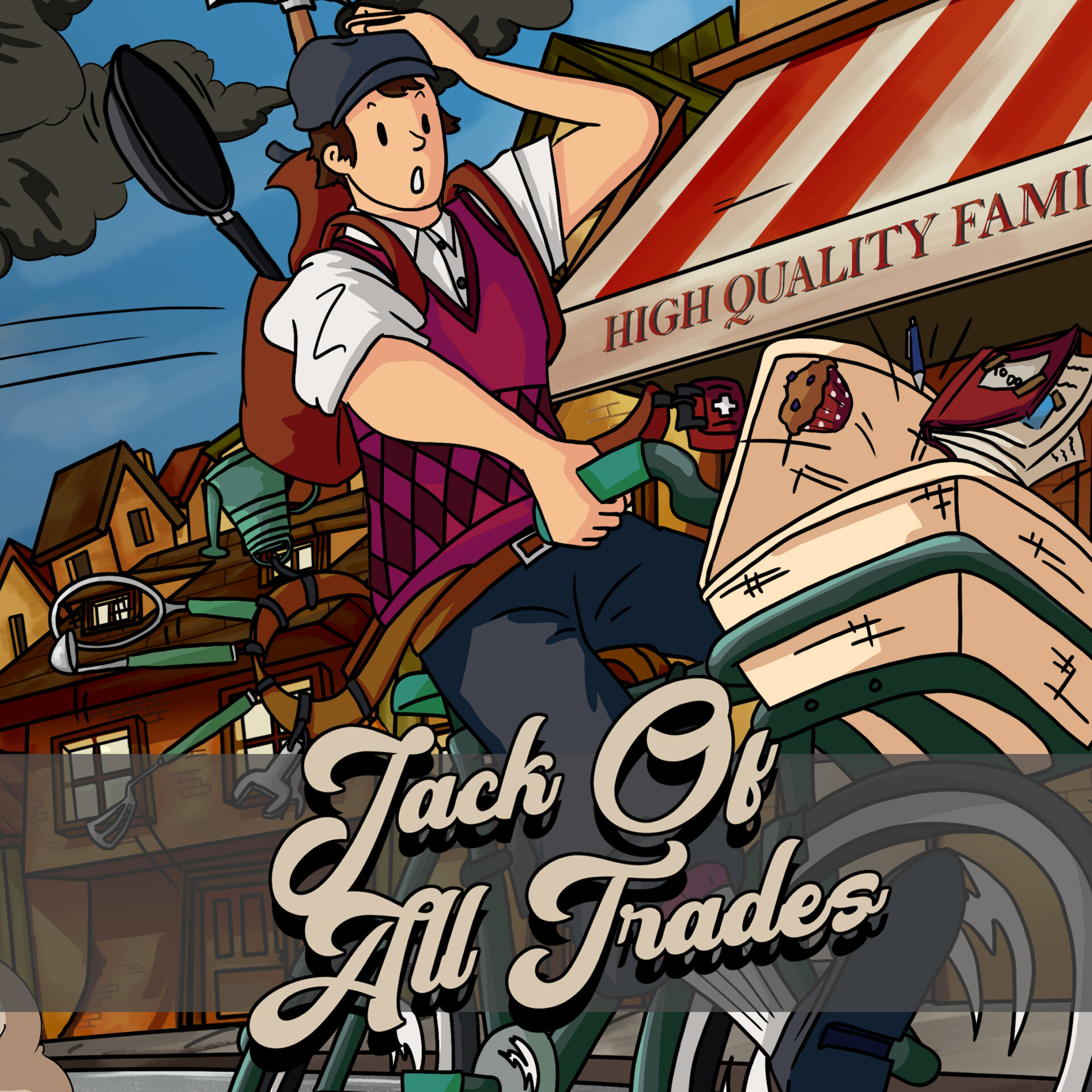 ArtStation - Jack of All Trades - Key Art