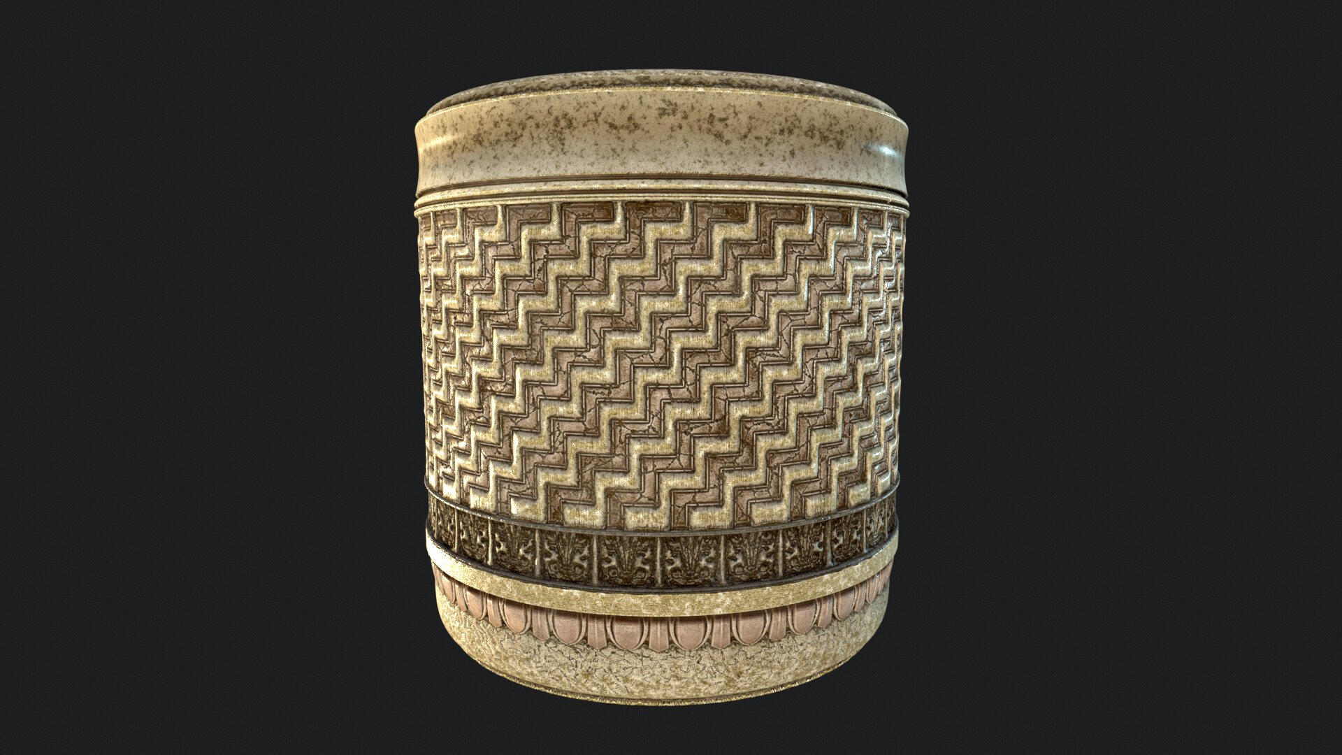 ArtStation - Stone Pillar Material