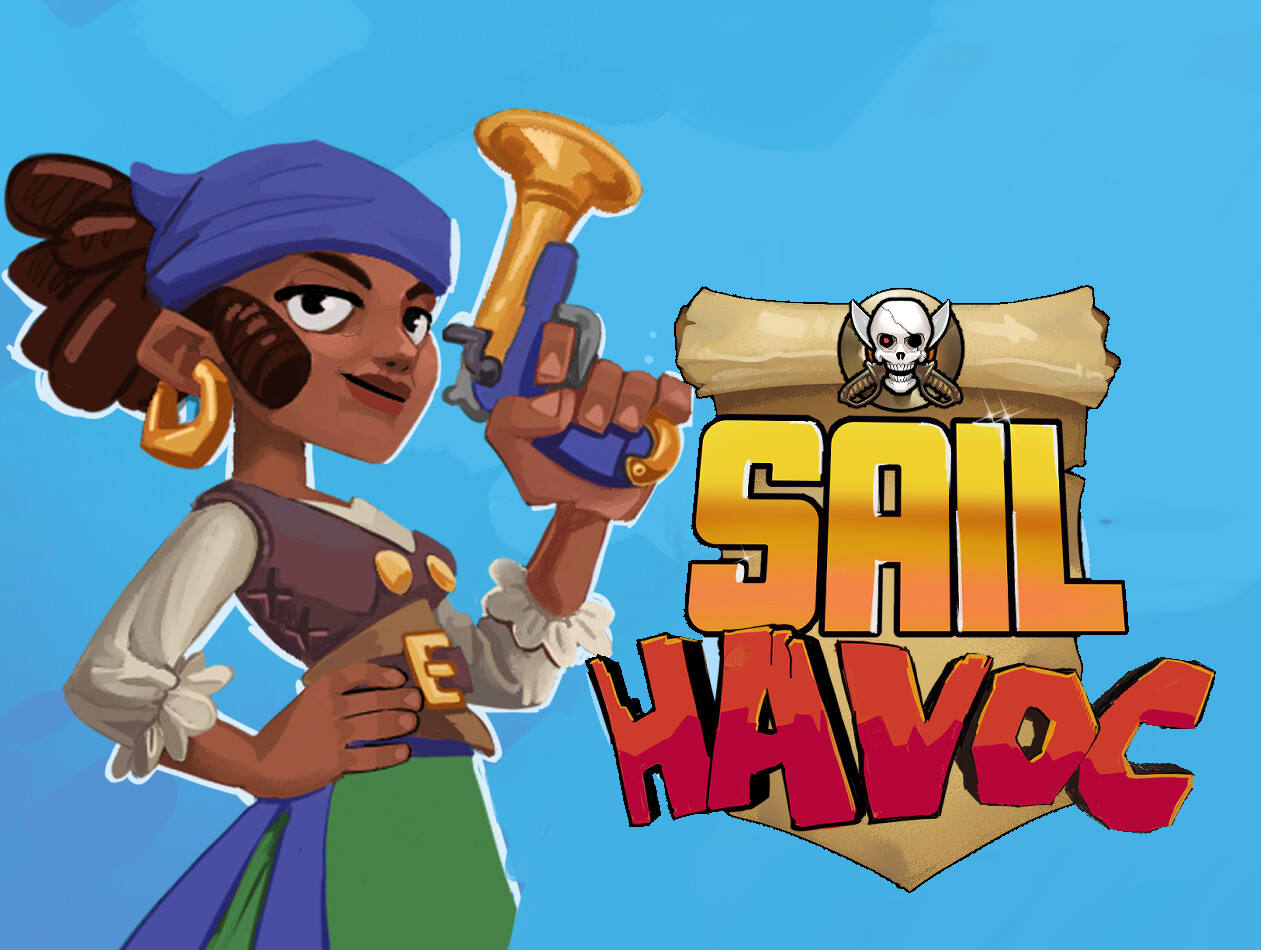 ArtStation - SAIL HAVOC (Game Mockup Jam)