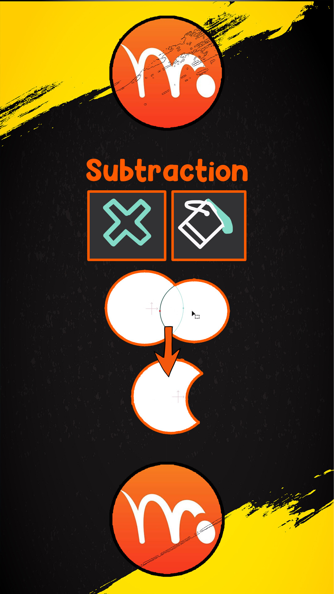 Hossein Alinaghipoor aka Modelman - Subtract a shape | Paint Bucket & Delete Shape tool | Moho ...