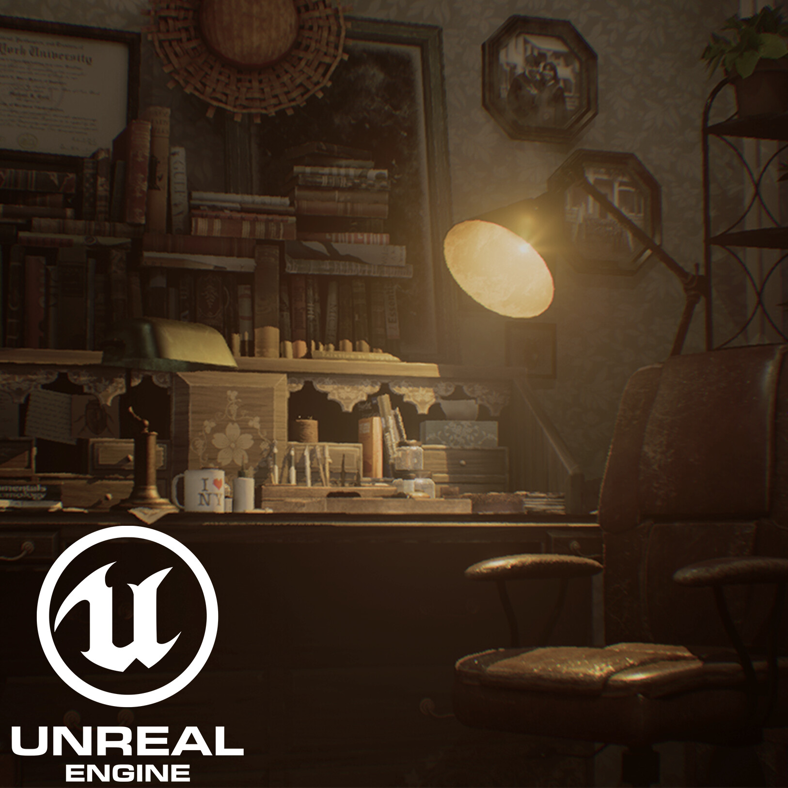 ArtStation - Entomologist's Lab - Unreal Engine 5 Enviroment