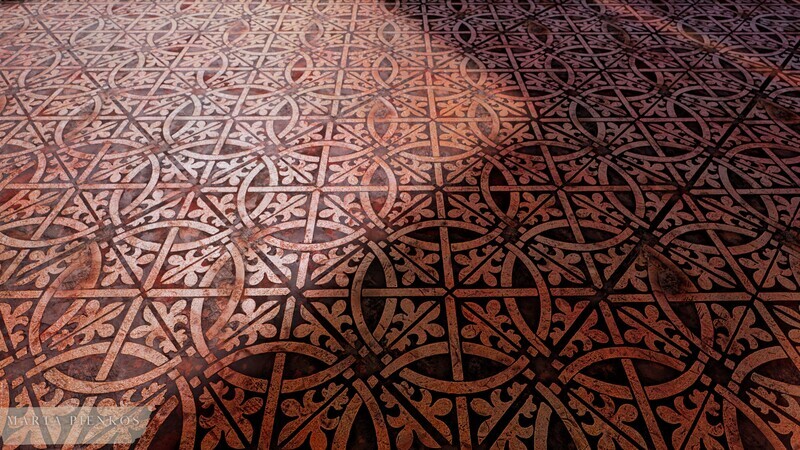 ArtStation - Medieval floor tiles