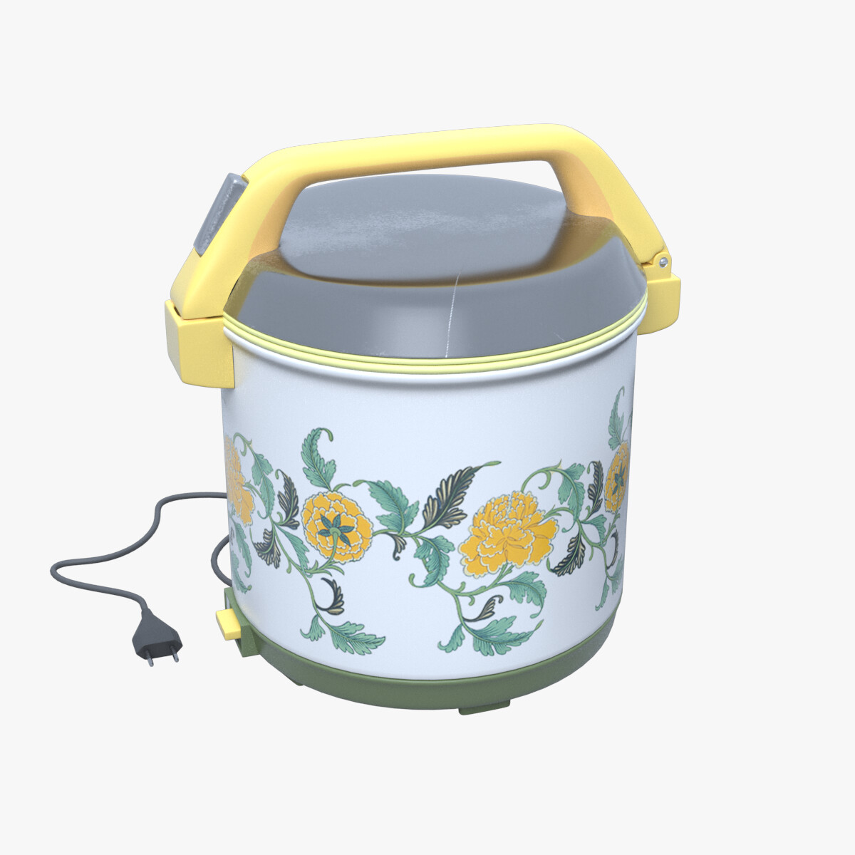 ArtStation - Vintage Rice Cooker