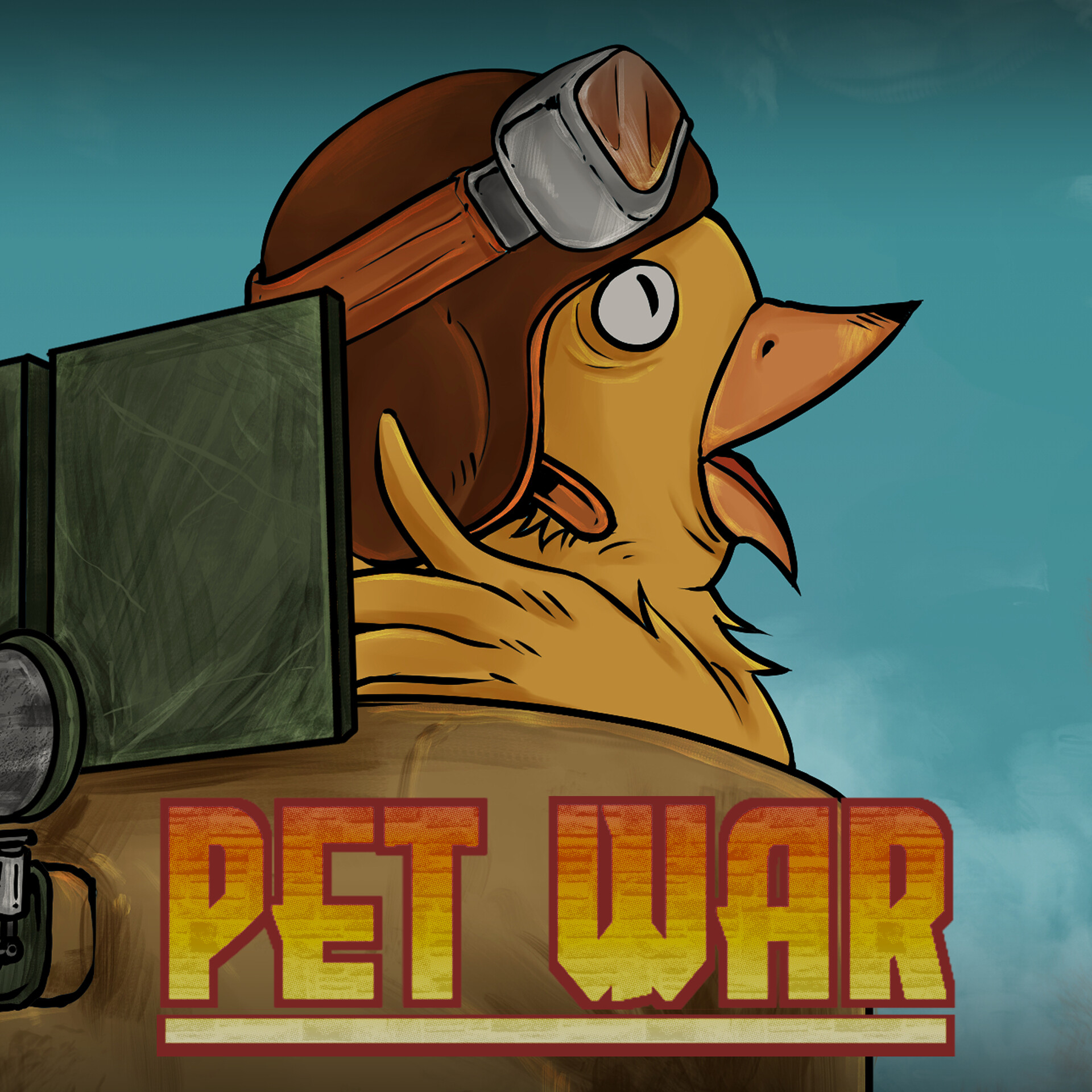 ArtStation - Pet War - Gunship