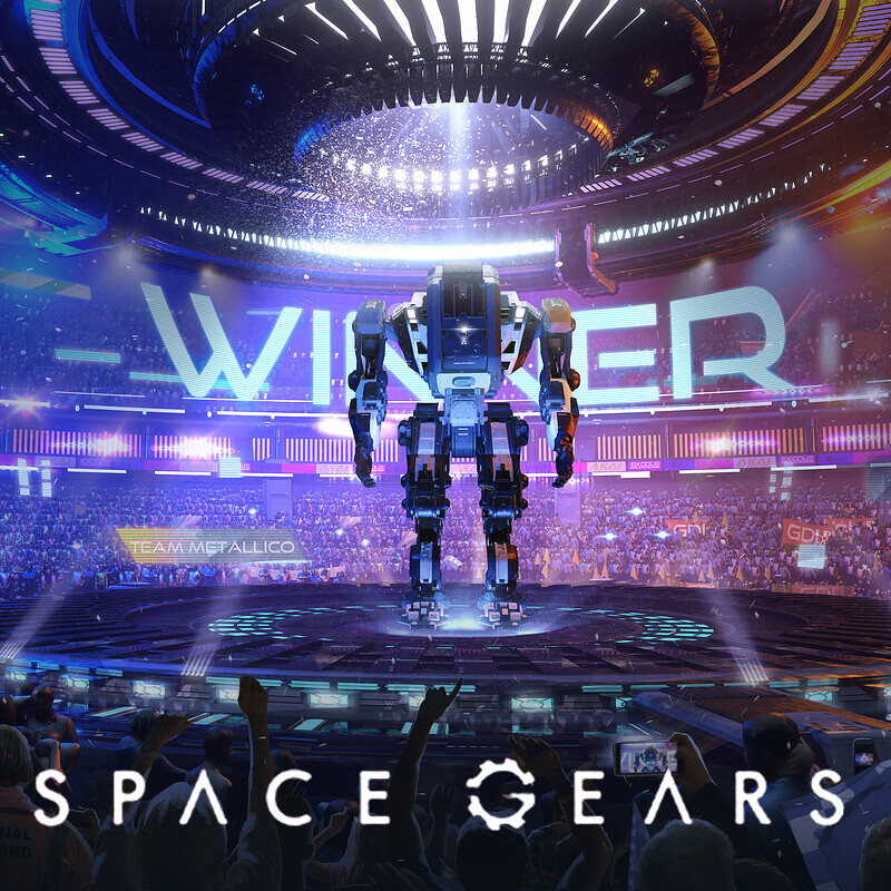 ArtStation - robot battle