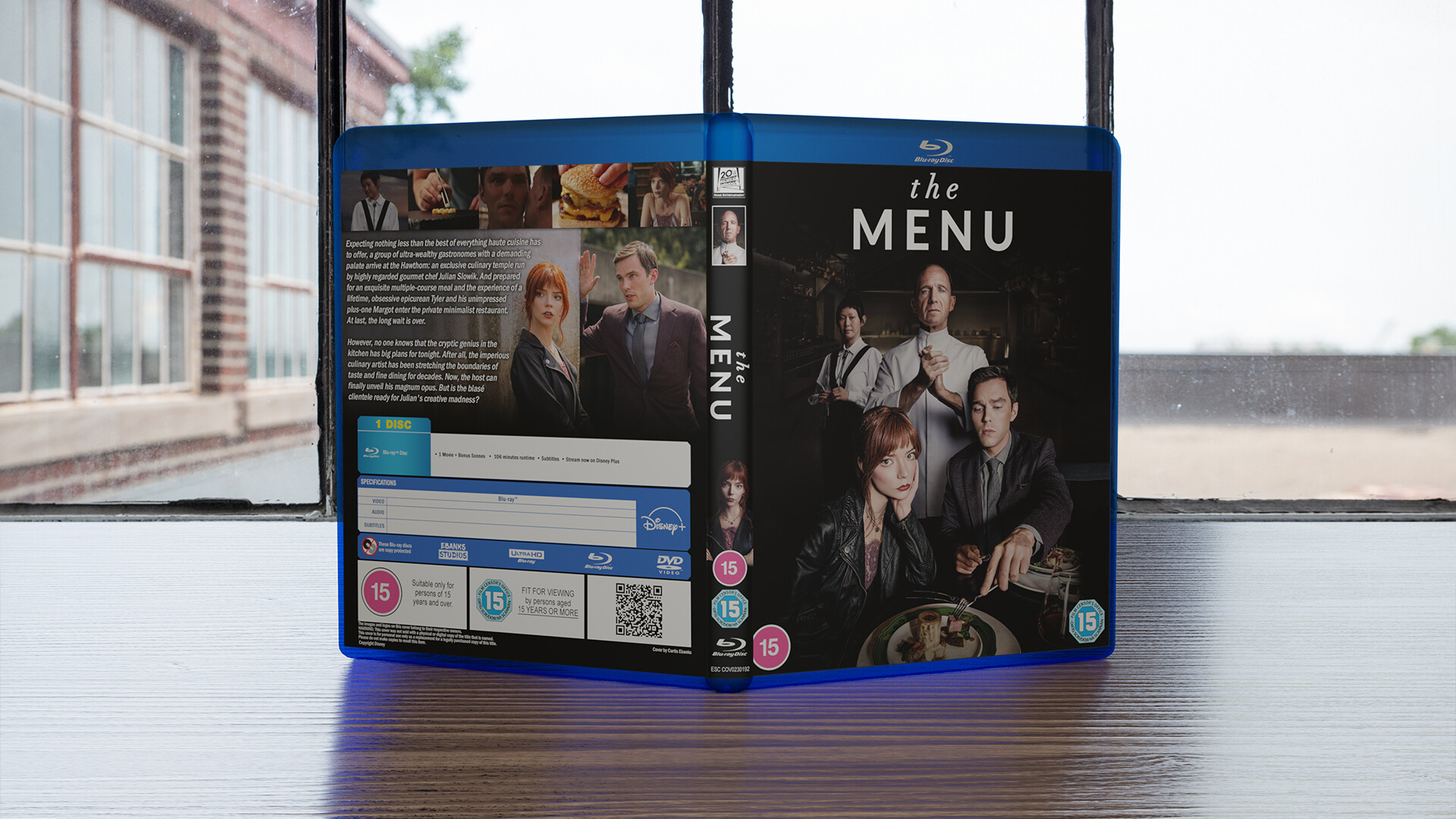 ArtStation - The Menu (2022) Custom Blu-ray Cover