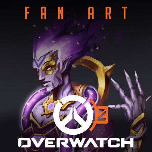 ArtStation - Celestial Evil Moira - Mythic Skin Fan Concept