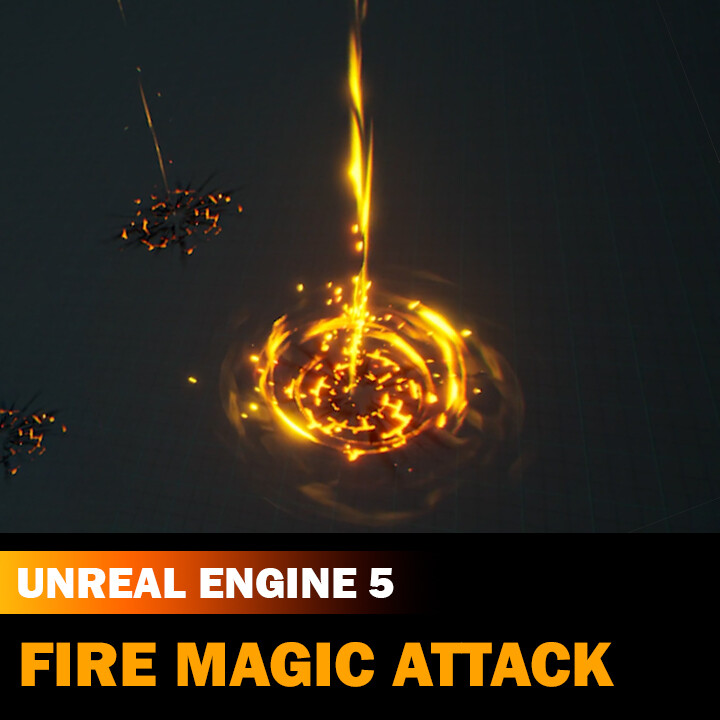 ArtStation - Fire Magic Attack