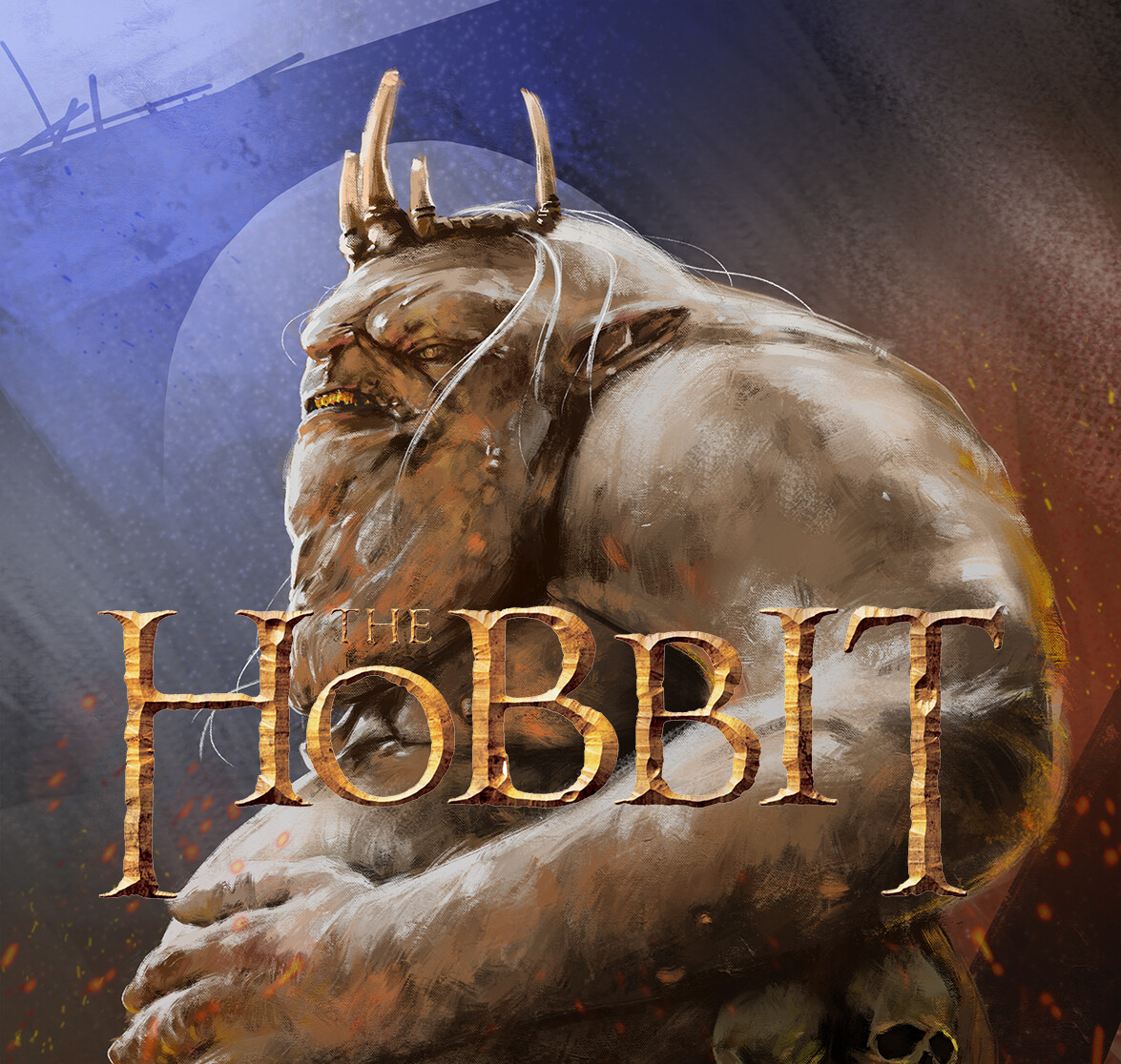 ArtStation - Goblin King - The Hobbit (Fan Art)