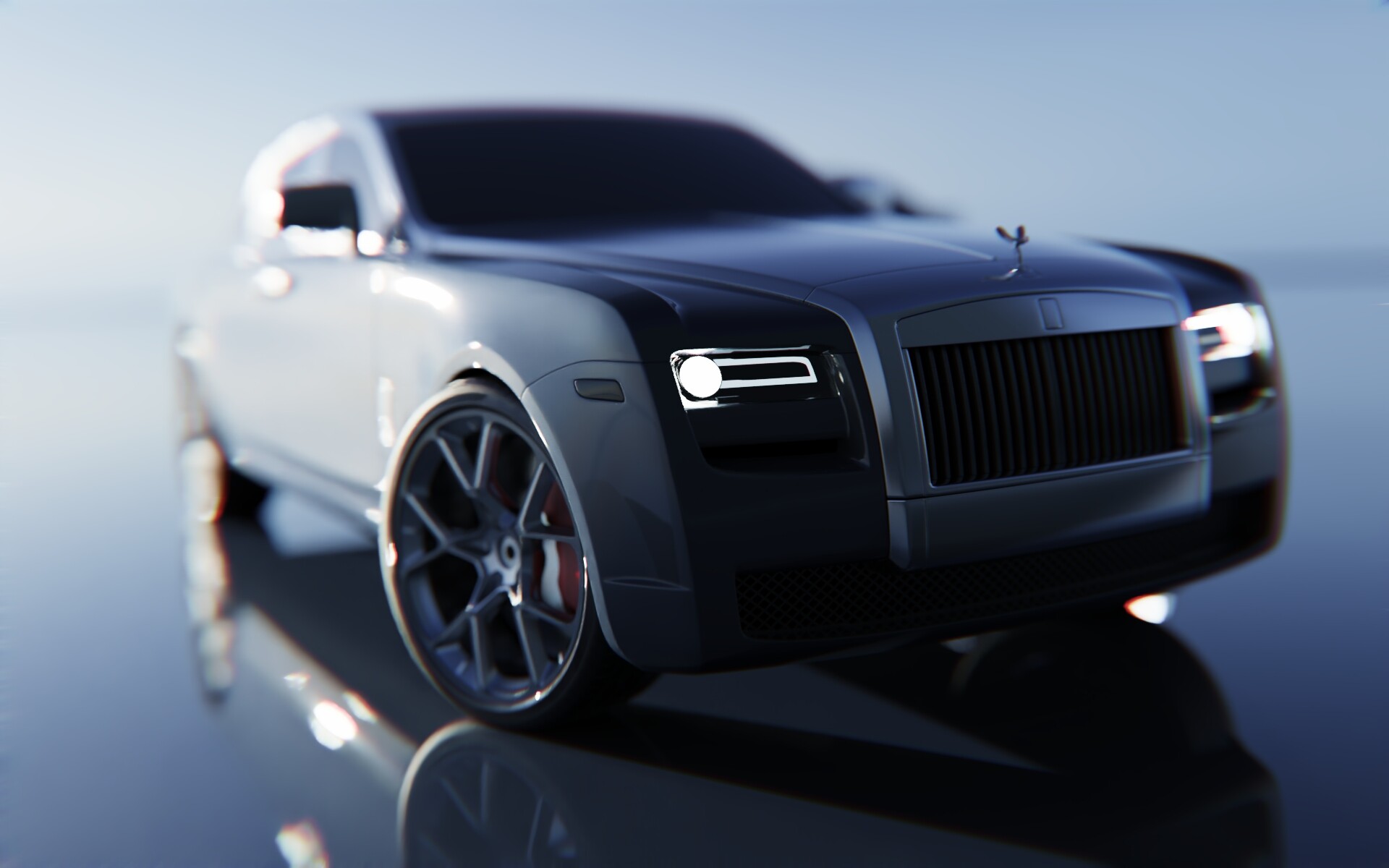 ArtStation - Custom Rolls Royce Ghost