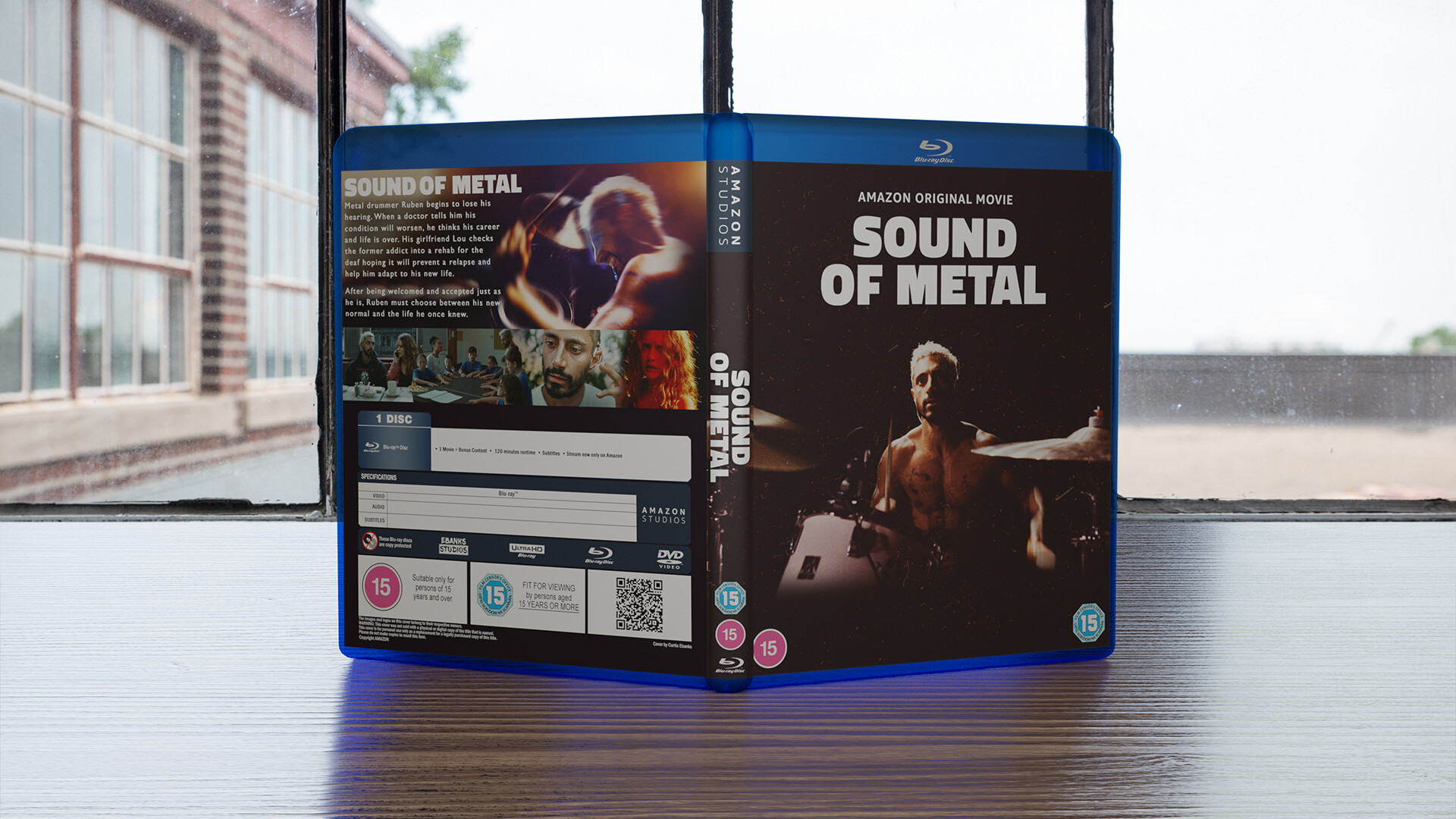 ArtStation - The Sound of Metal (2019) Custom Blu-ray Cover