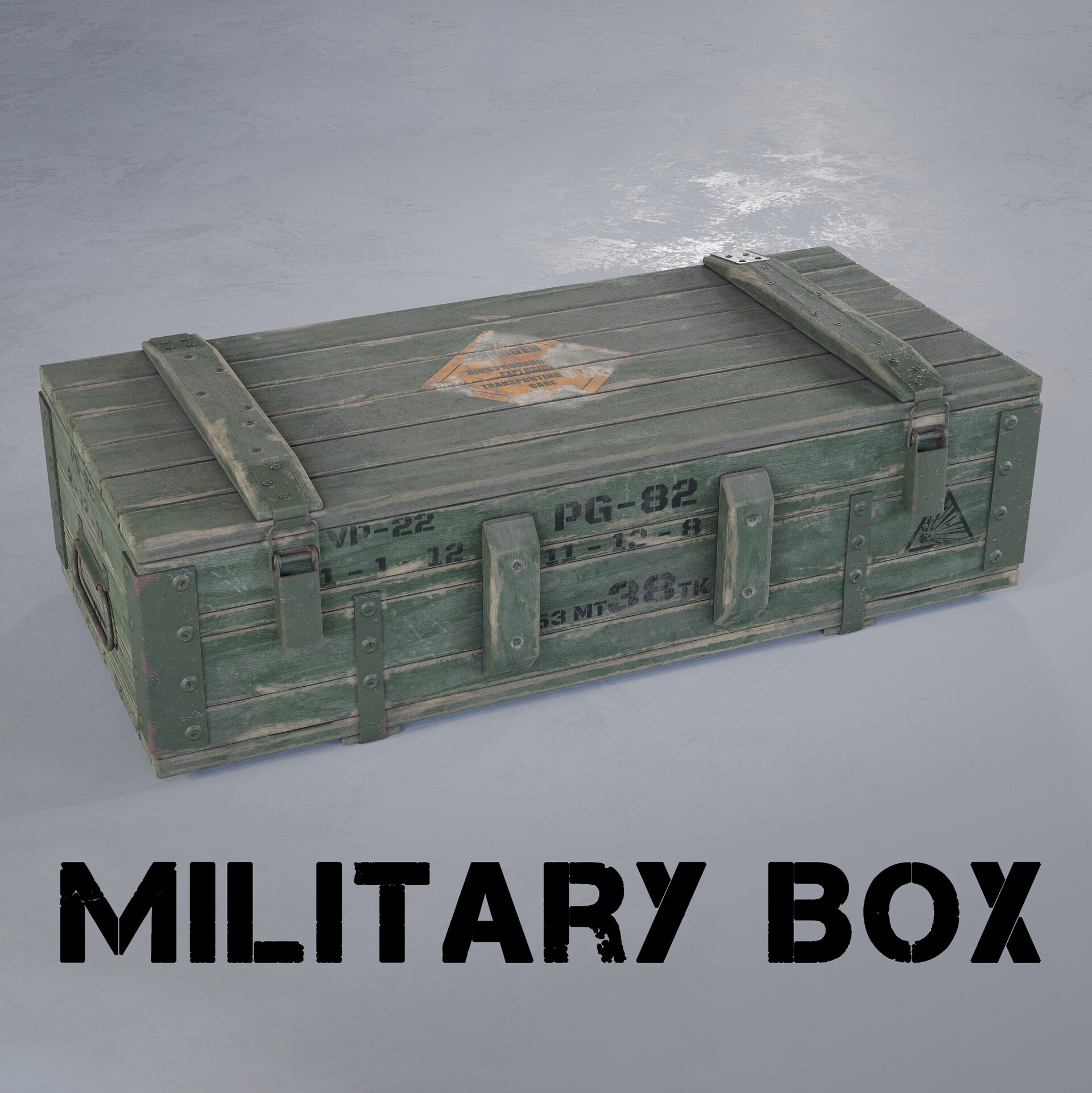 ArtStation - Military Box