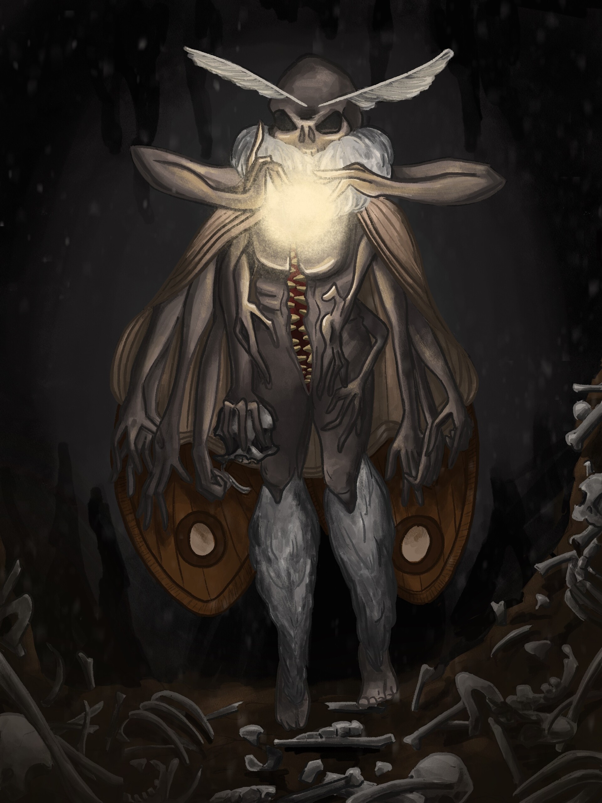 ArtStation - Moth to a Light