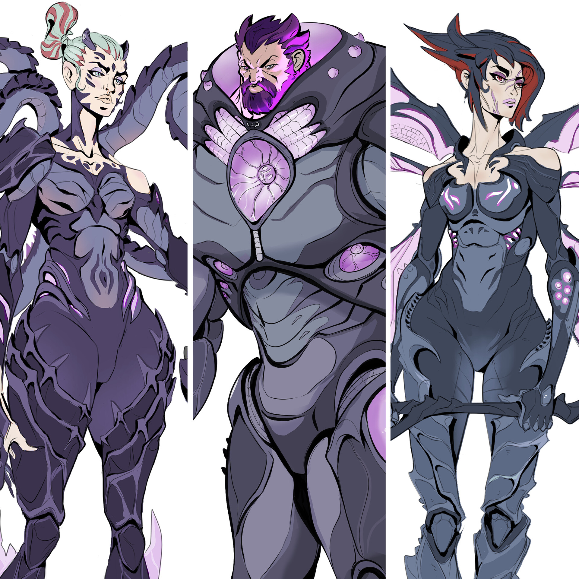 ArtStation - LEAGUE FANART | VOID | CHARACTER IDEAS