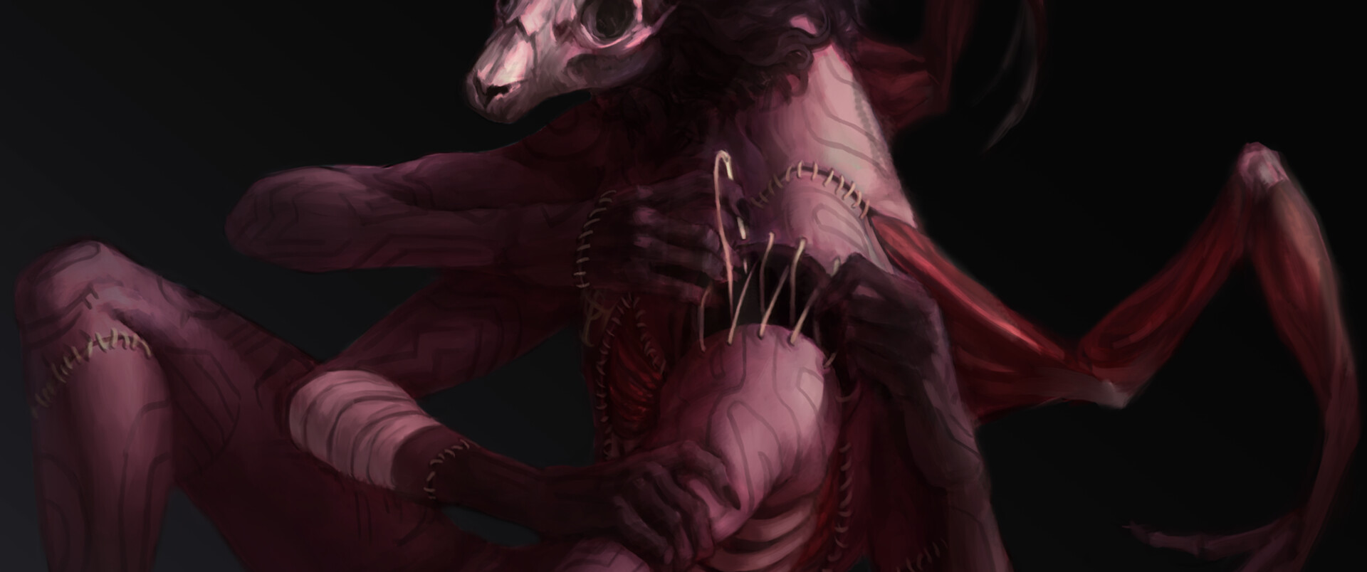 ArtStation - commissioned works (non-human characters)