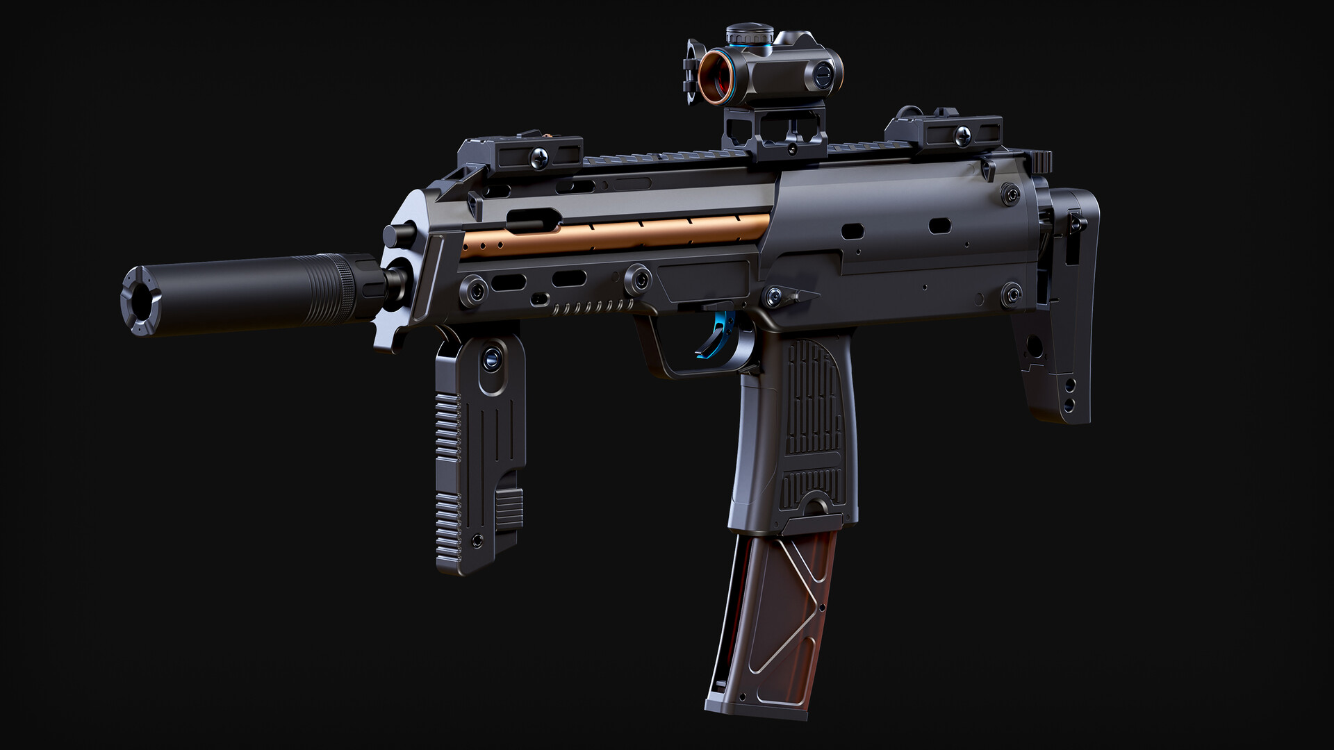 ArtStation - MP7 (WIP)