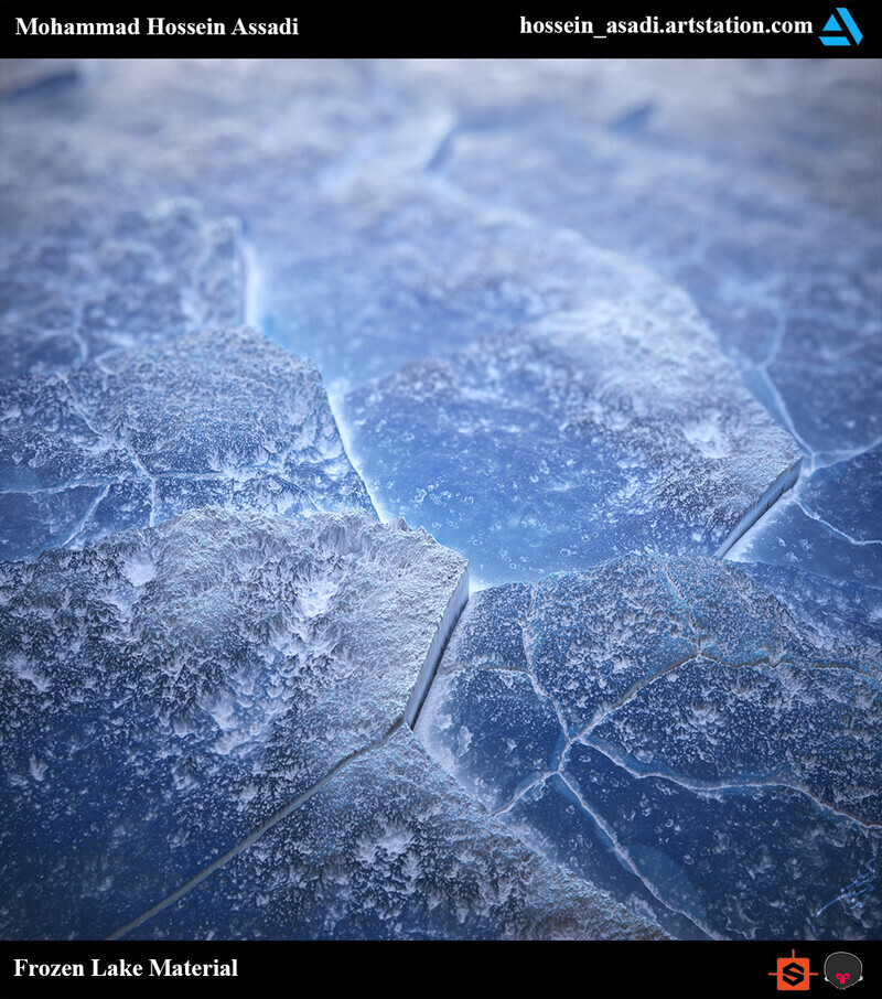 ArtStation - Frozen Lake