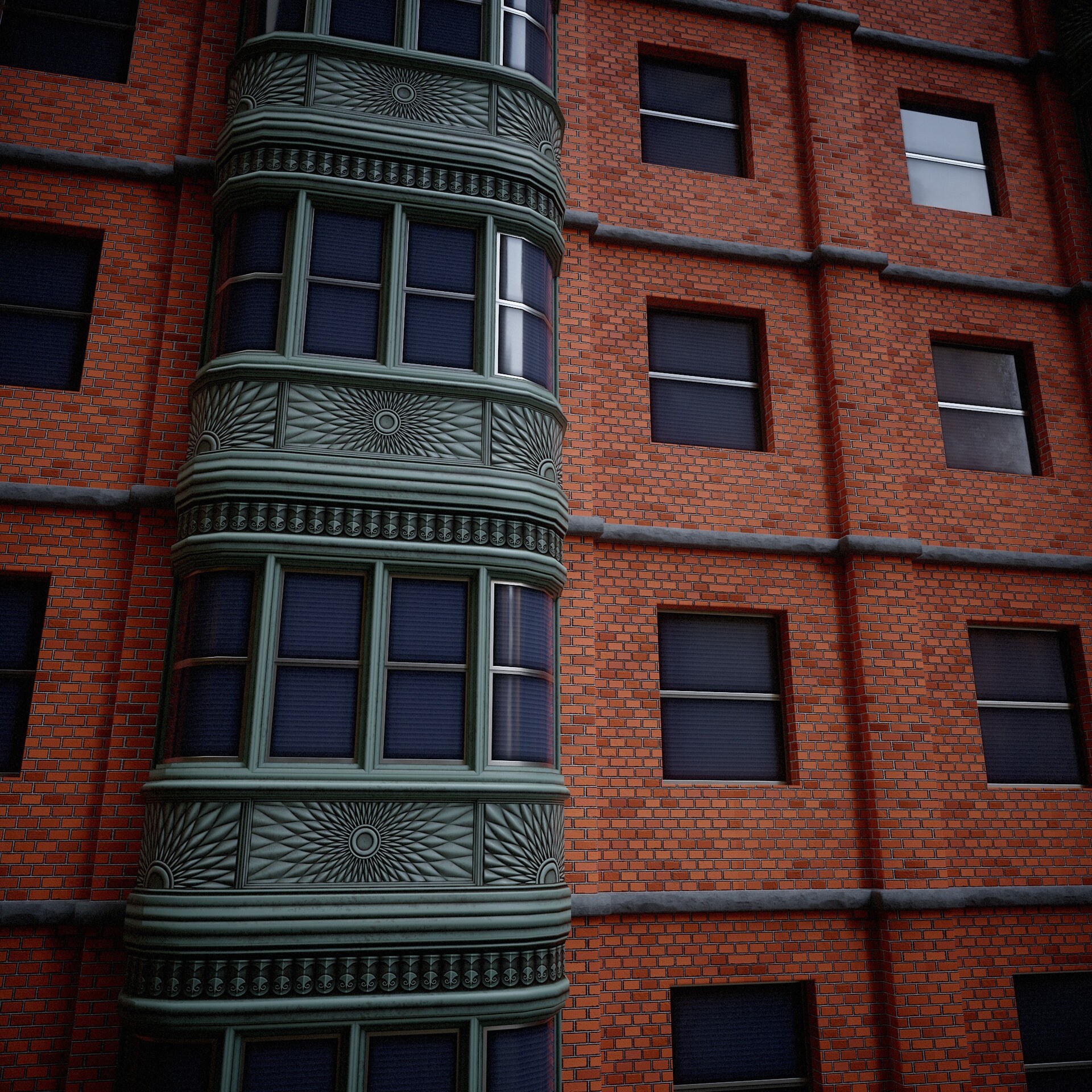 ArtStation - Trim Sheet - City Buildings